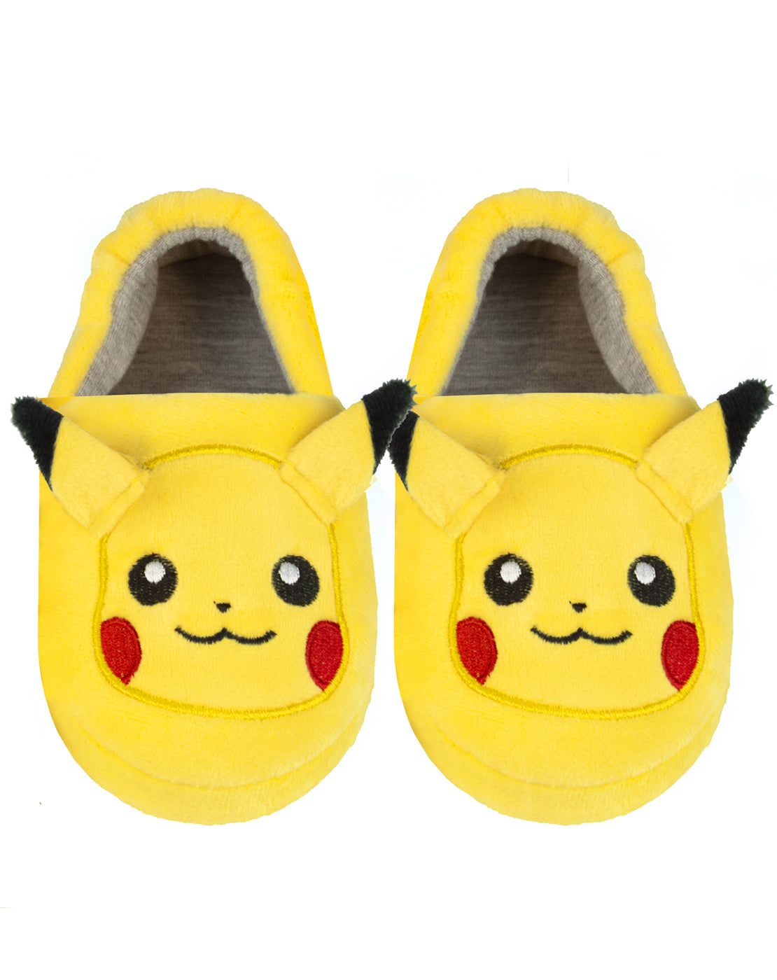 Pokemon Pikachu Slippers For Boys and Girls 3D Character Face - Yellow ...