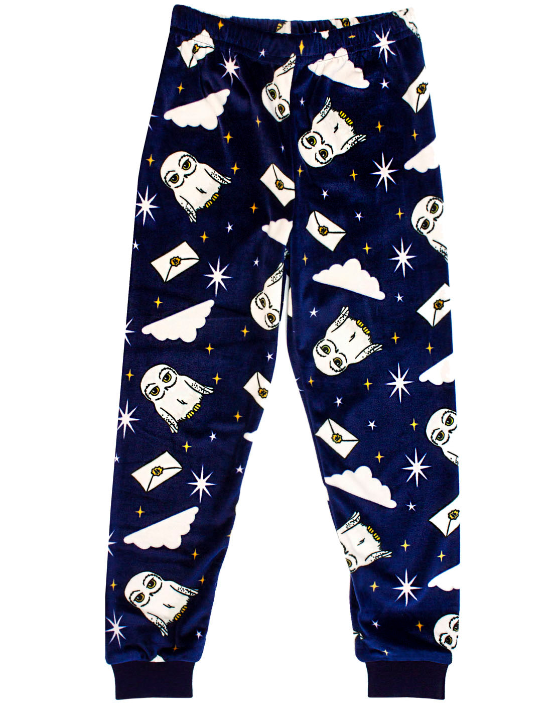 Harry Potter Hedwig Girl's Soft Velour Fleece Pyjamas — Vanilla Underground
