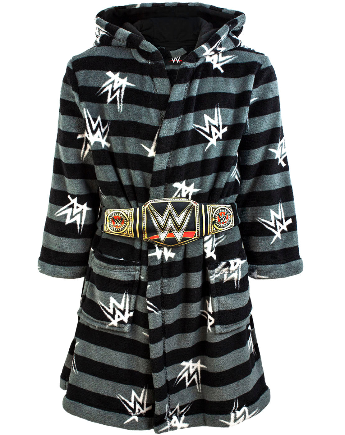 WWE Dressing Gown for Boys Bathrobe Wrestling Championship Title Belt ...