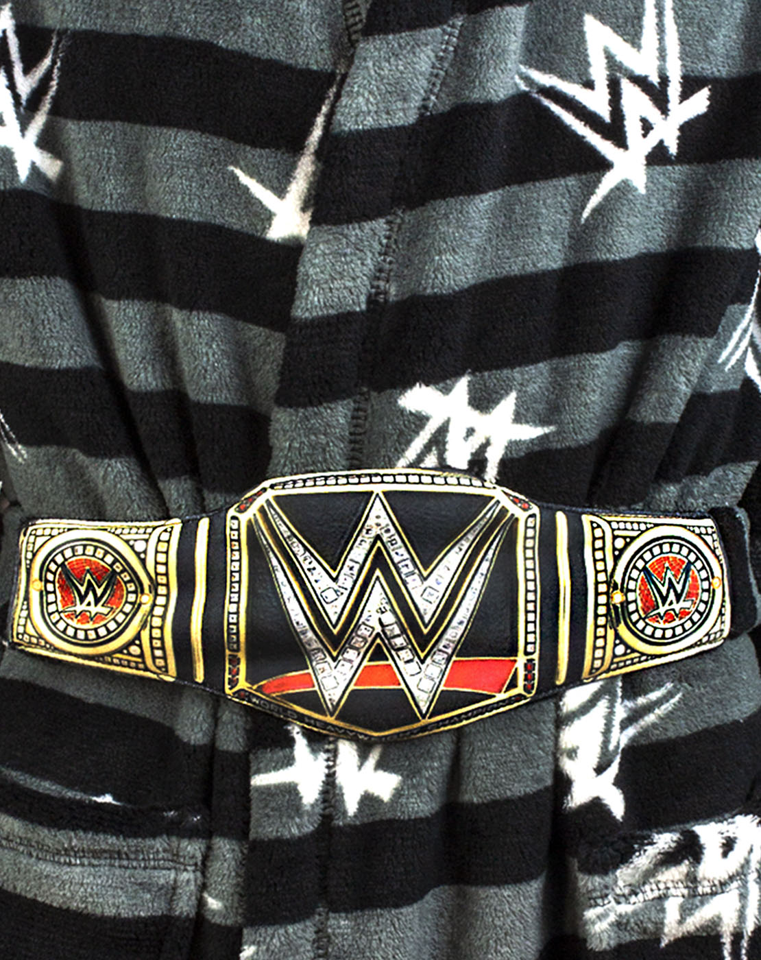 WWE Dressing Gown for Boys Bathrobe Wrestling Championship Title Belt ...