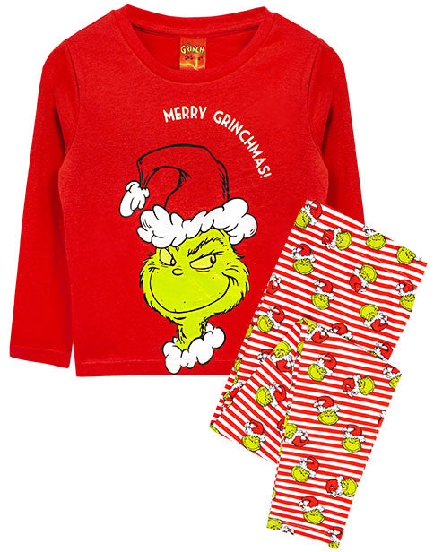 The Grinch Christmas Pyjamas For Kids — Vanilla Underground