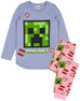 Minecraft Creeper Face Girls Gaming Pyjamas — Vanilla Underground