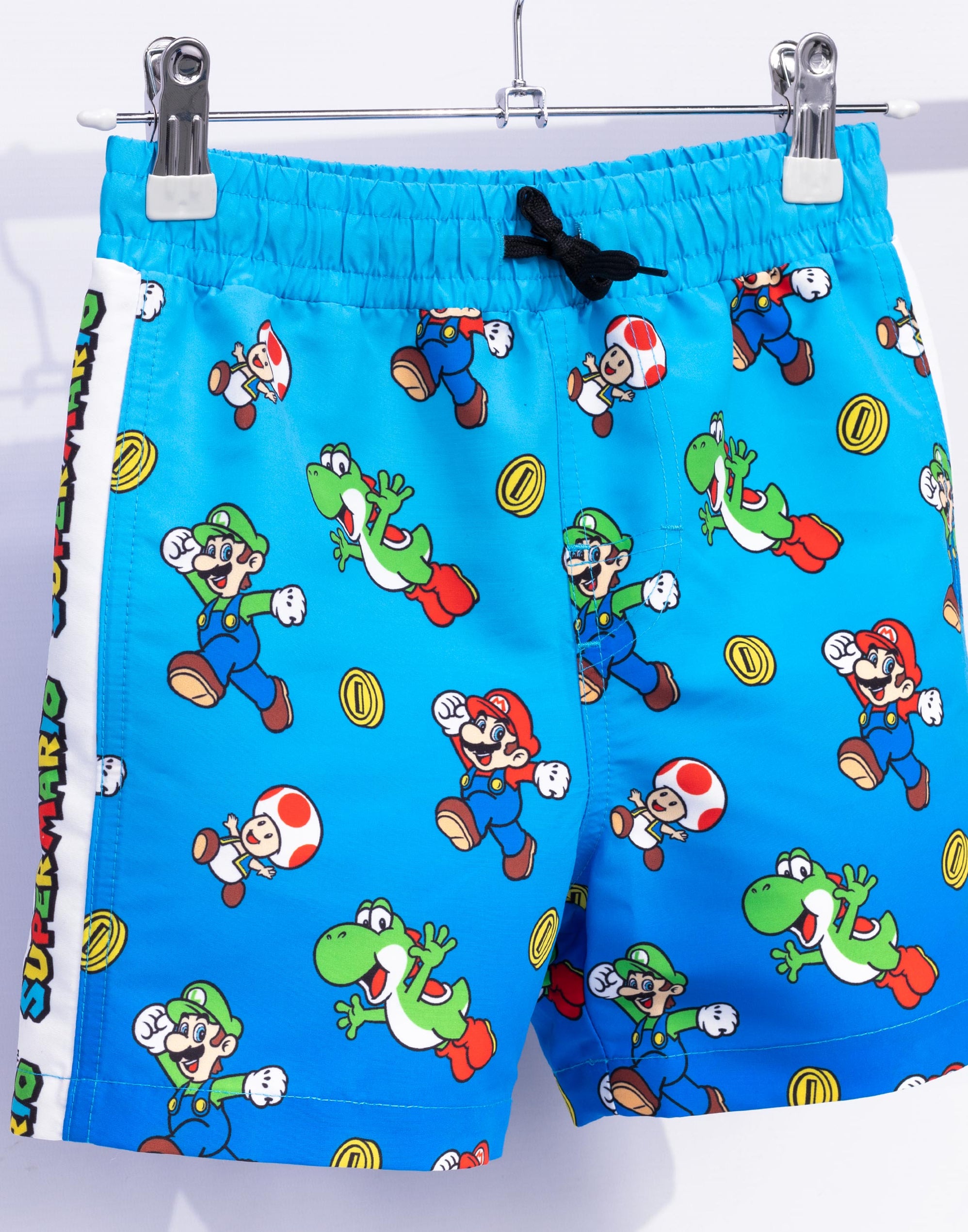 Super Mario Boys Swim Shorts - Blue — Vanilla Underground