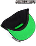 Minecraft Cap For Boys TNT Green Creeper Snapback Hat - Black — Vanilla ...