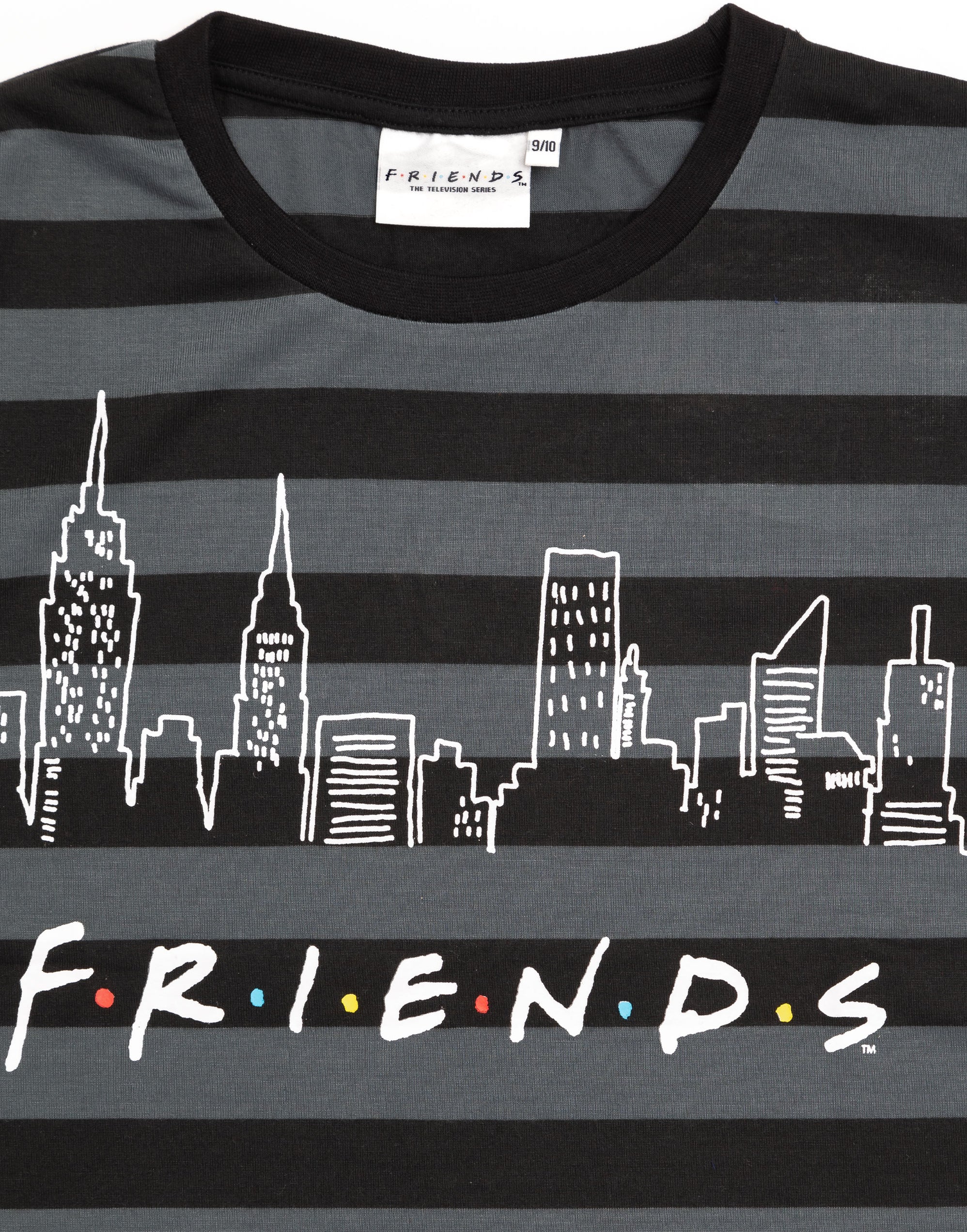 Friends Pyjamas For Girls Night Dress Short Sleeve Nightie - Grey ...