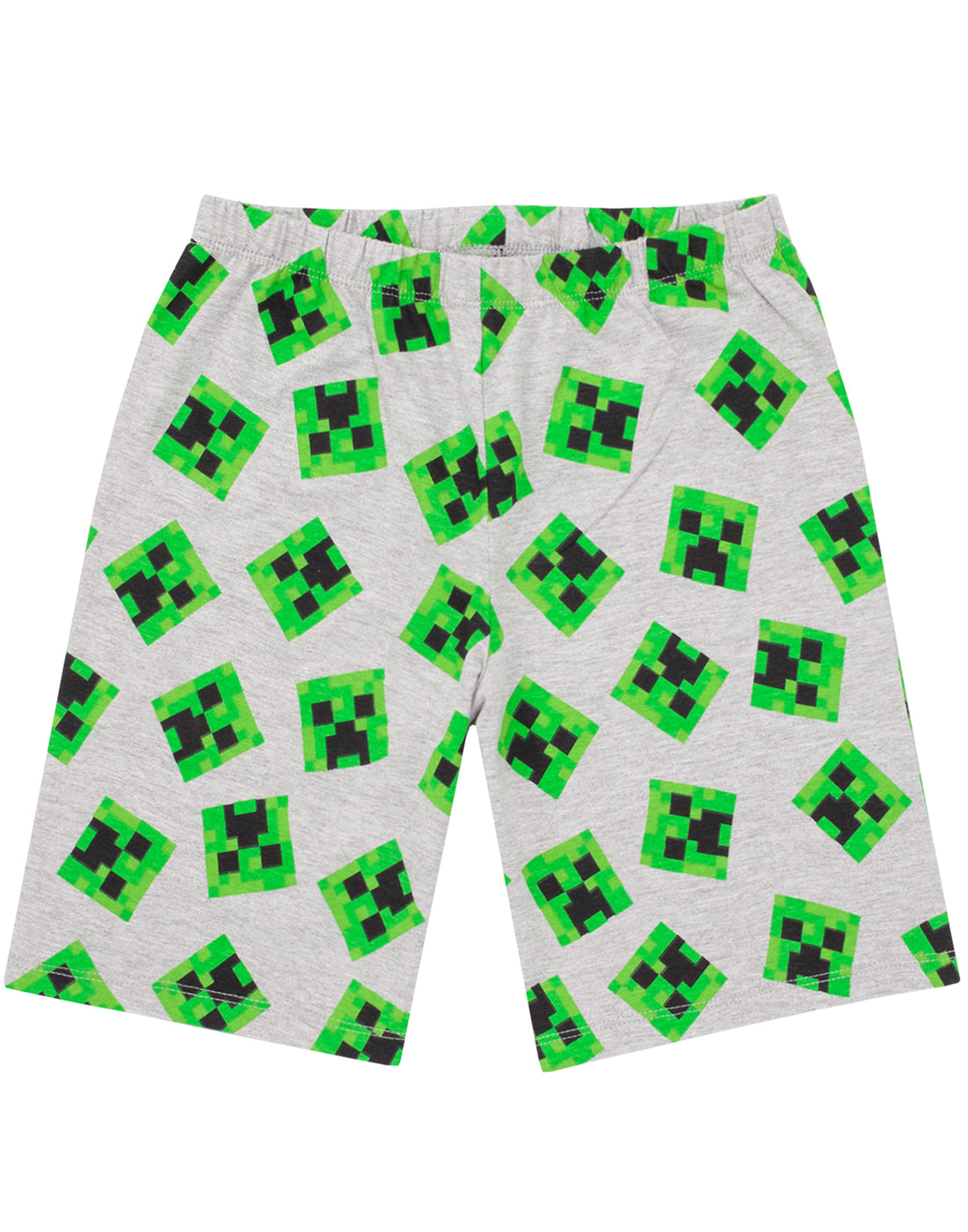 Minecraft Boys Pyjamas Set Top And Shorts Kids Gamer - Multicoloured ...