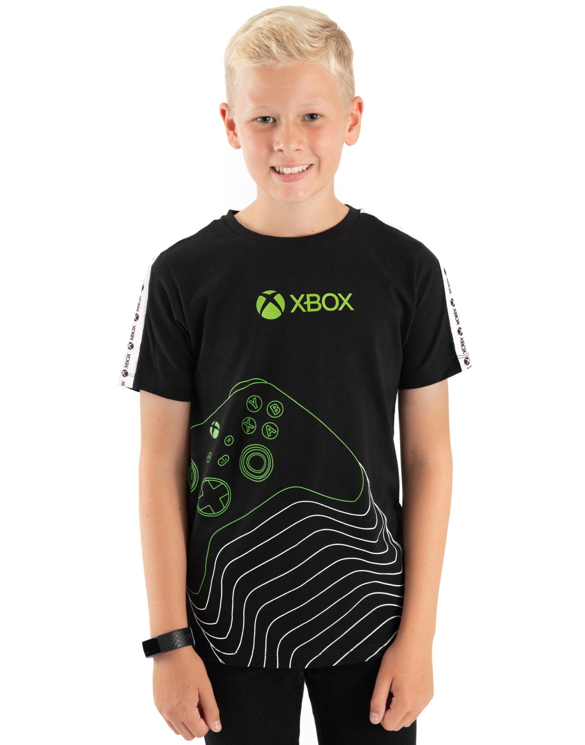 XBOX Controller Boys Gaming T-Shirt Black — Vanilla Underground