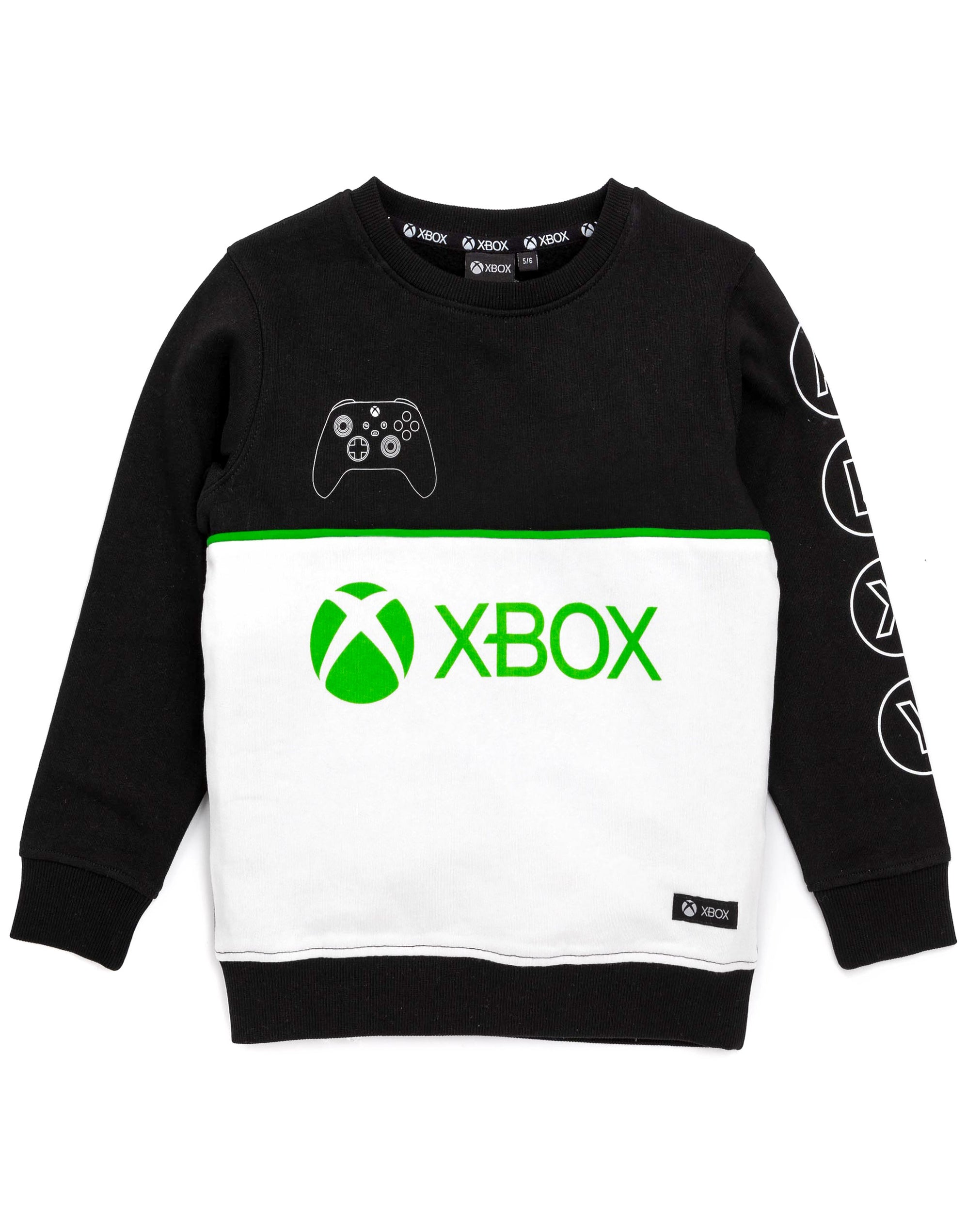 XBOX Sweatshirt For Boys Console Hoodie Merchandise - Black — Vanilla ...