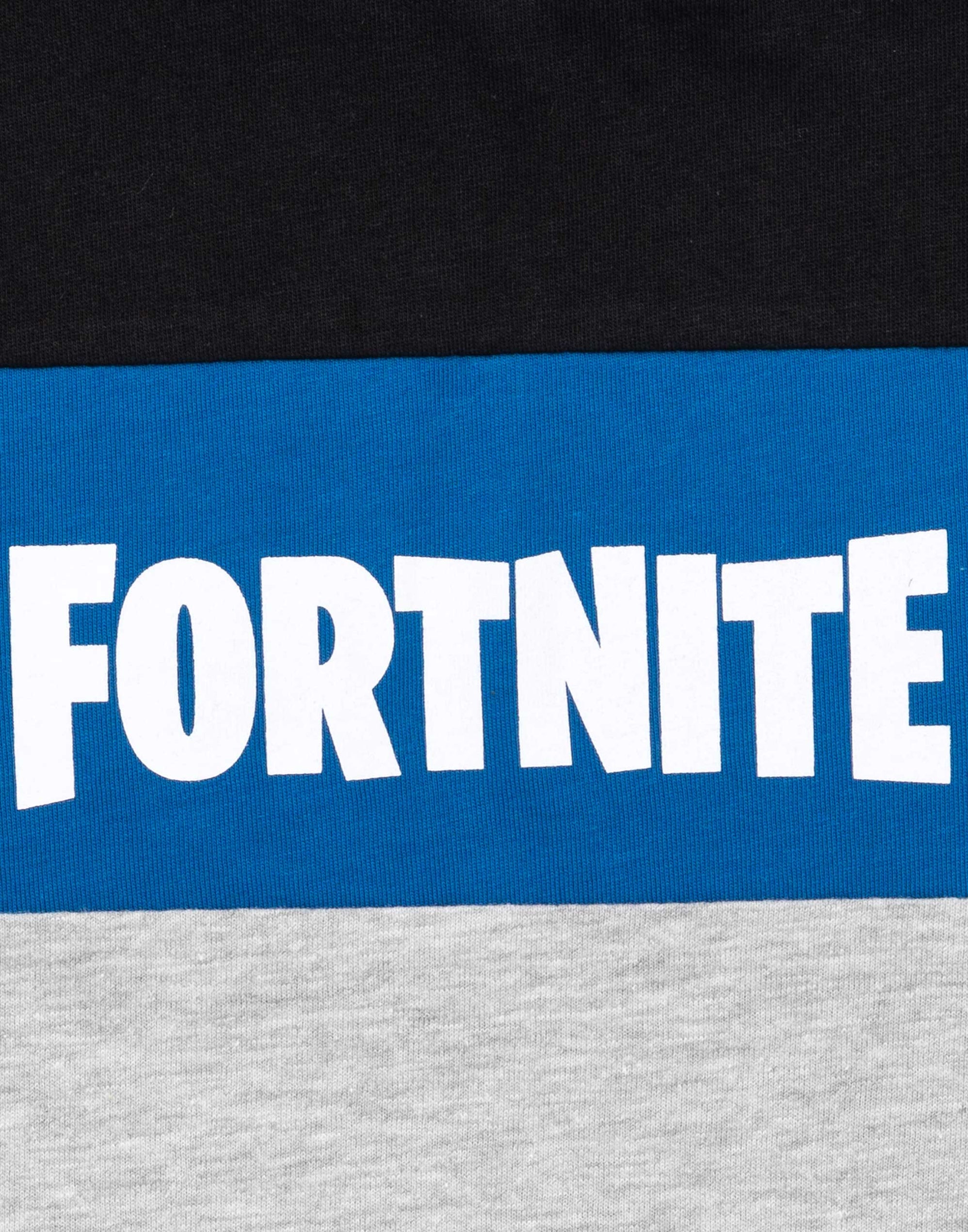 Fortnite Colour Block Logo Boy's T-Shirt - Grey — Vanilla Underground