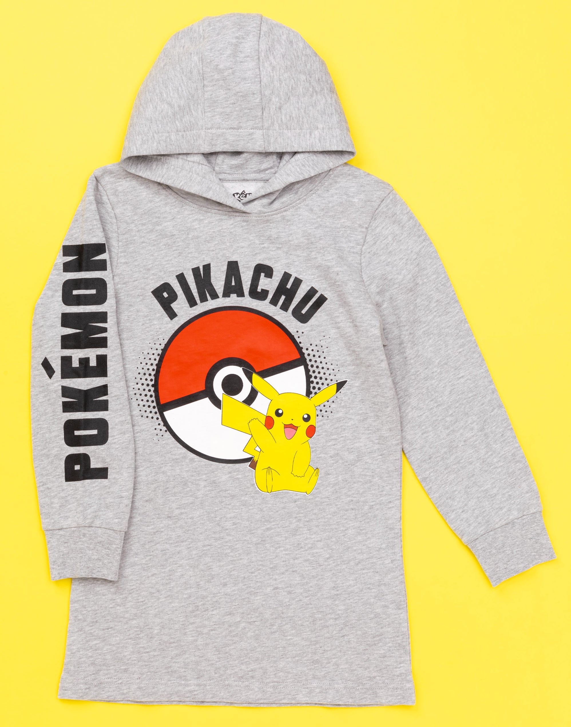 Pokemon Pikachu Girl's Hoodie Dress — Vanilla Underground