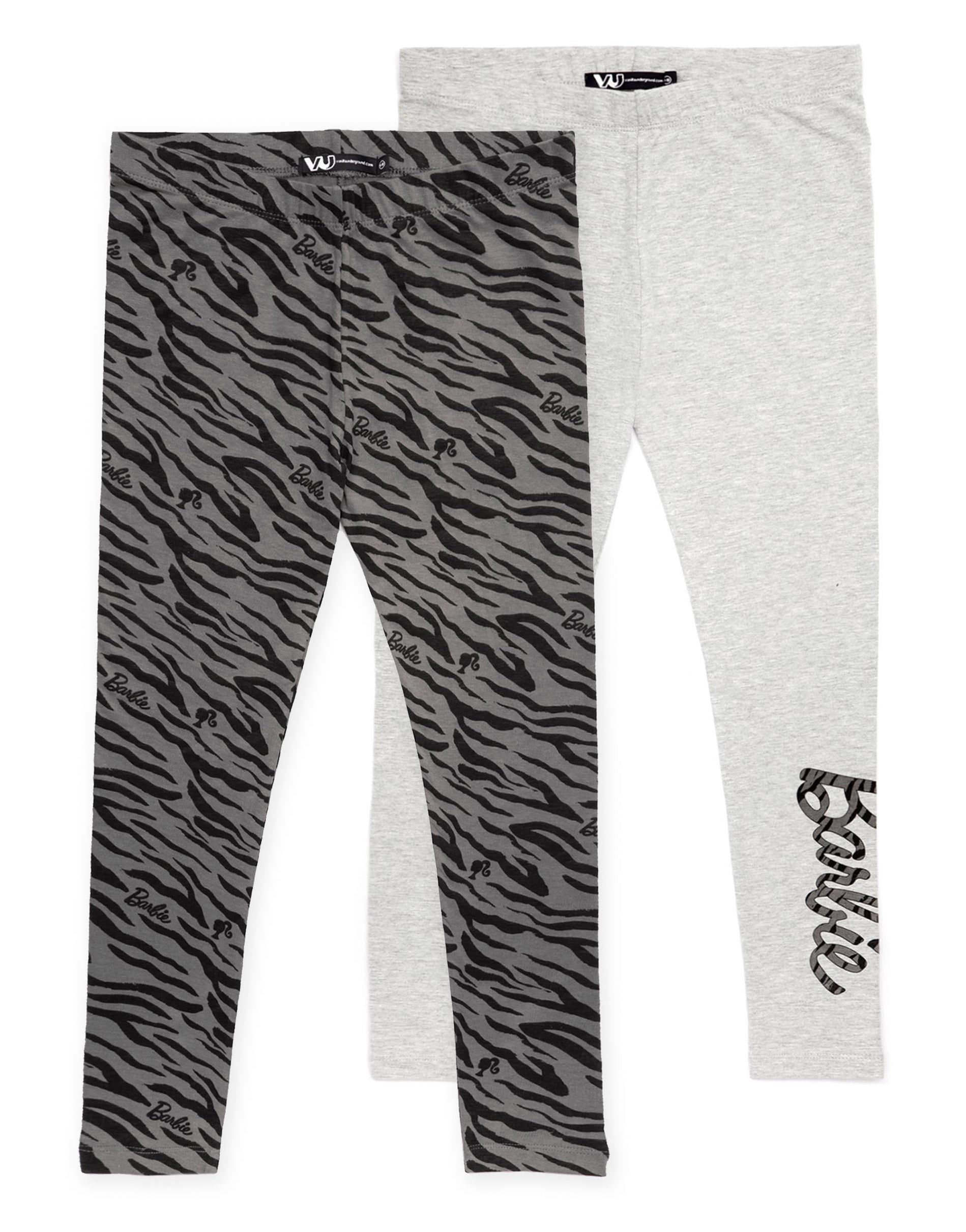 Barbie Leggings Animal Print 2 Pack For Girls — Vanilla Underground