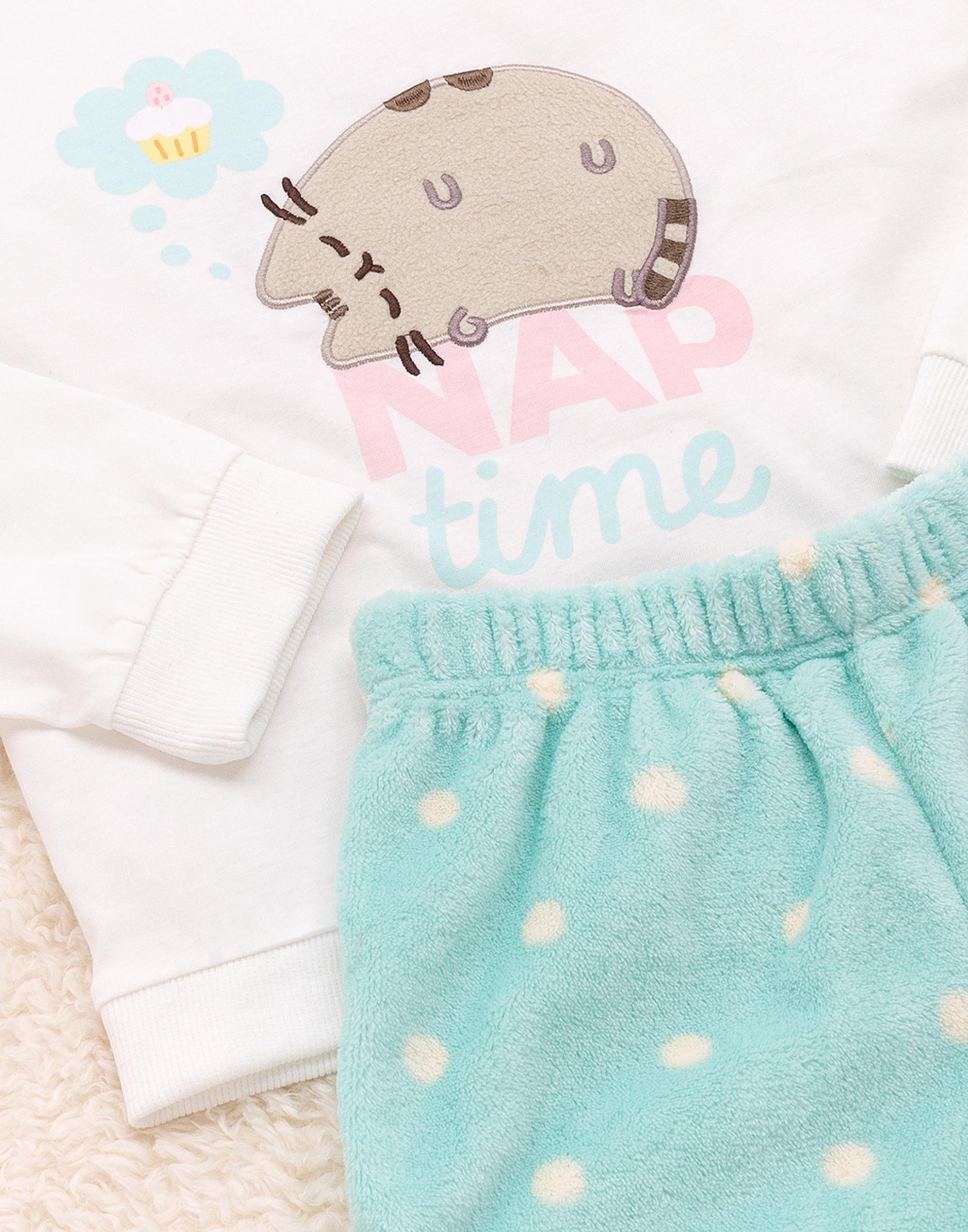 Pusheen The Cat Girls Fleece Pyjamas — Vanilla Underground