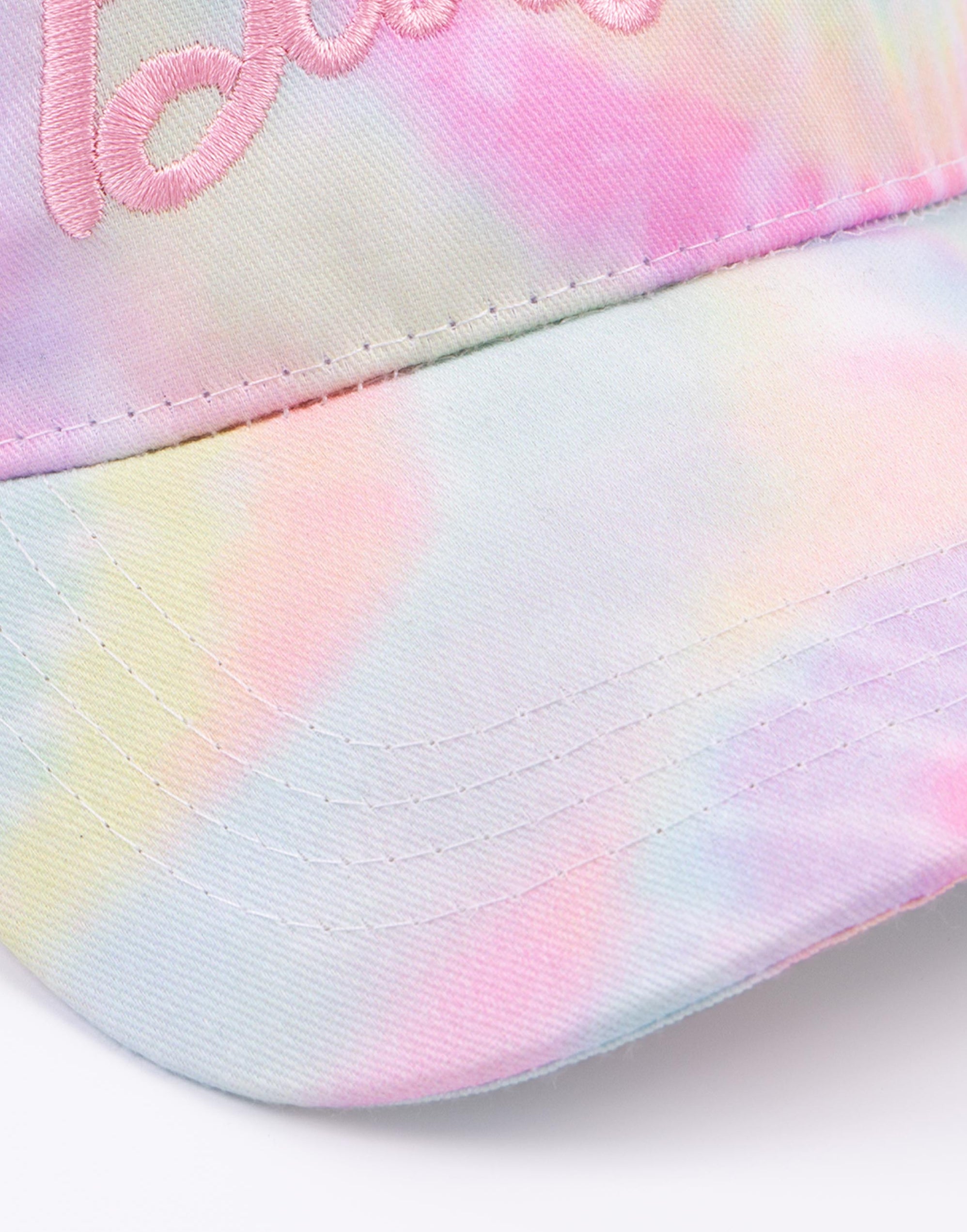 Barbie Girls Pink Rainbow Tie Dye Cap — Vanilla Underground