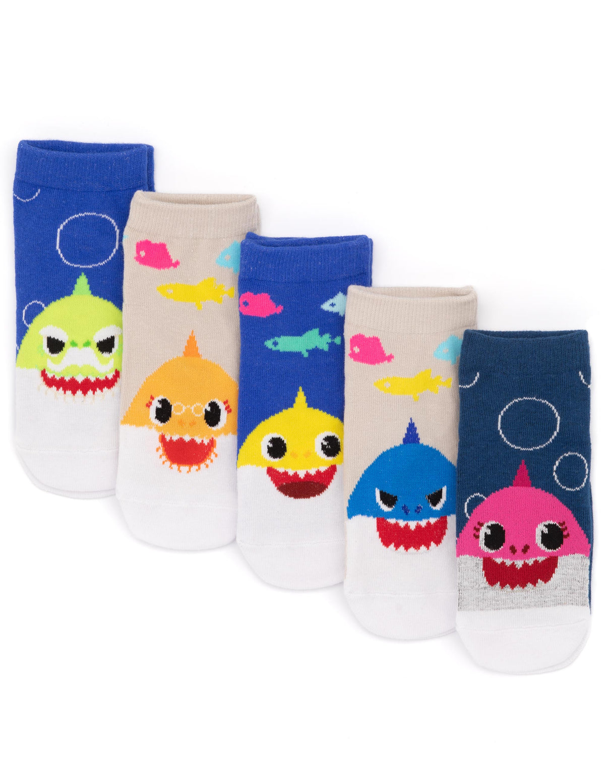 Baby Shark Kids Socks 5 Pack — Vanilla Underground