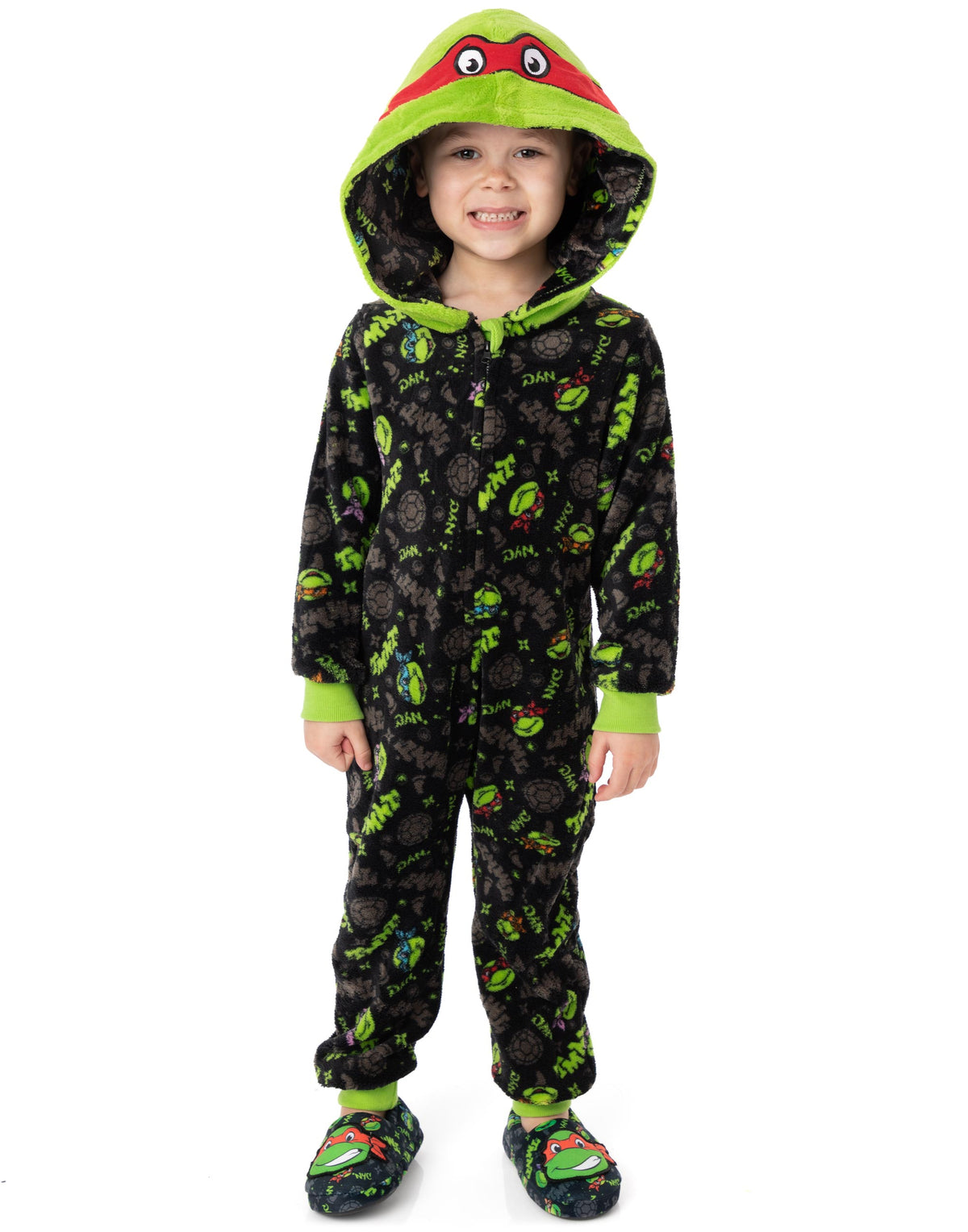 Teenage Mutant Ninja Turtle Kids Hooded Onesie — Vanilla Underground
