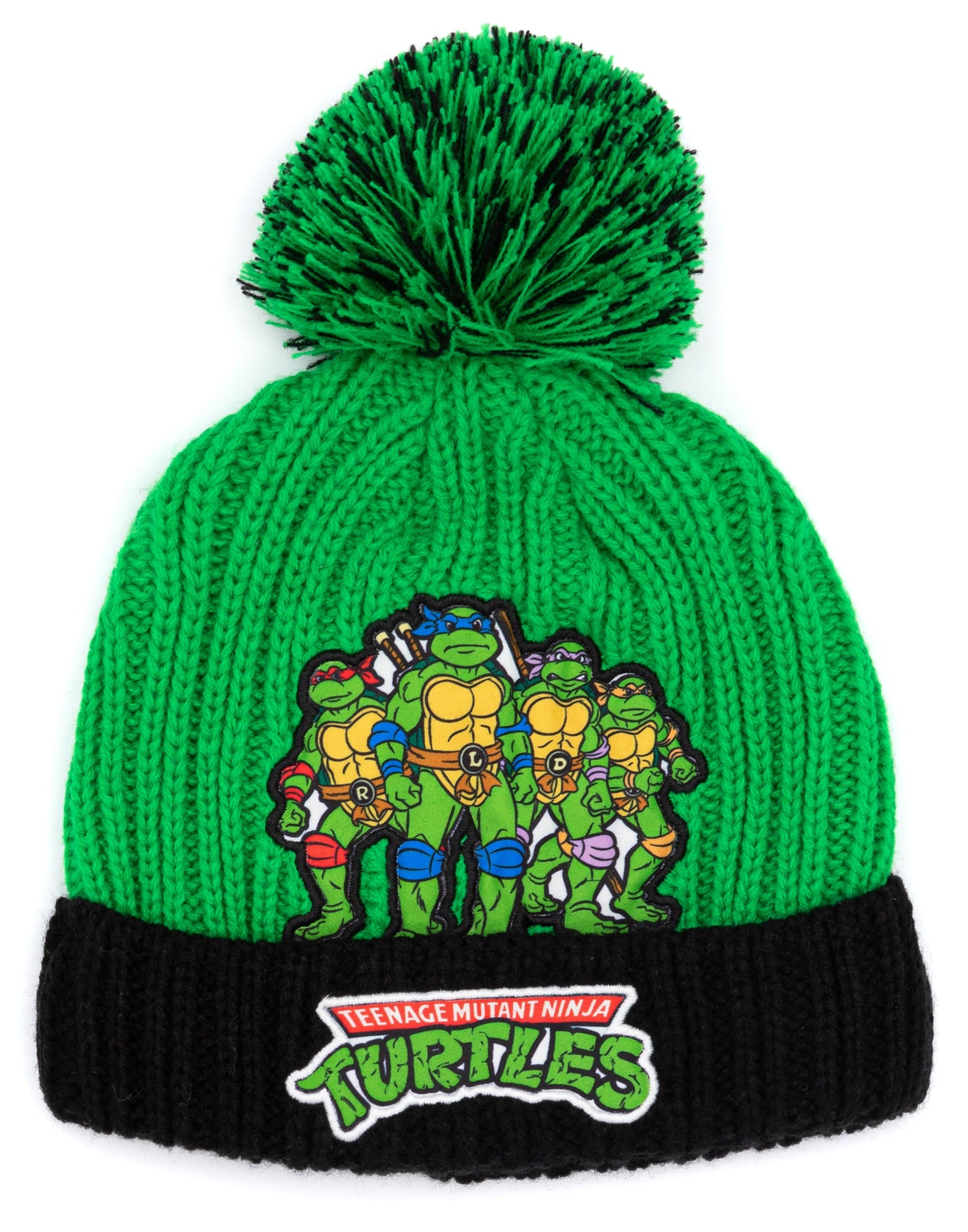 Teenage Mutant Ninja Turtle Kids Knitted Hat and Gloves Set — Vanilla ...