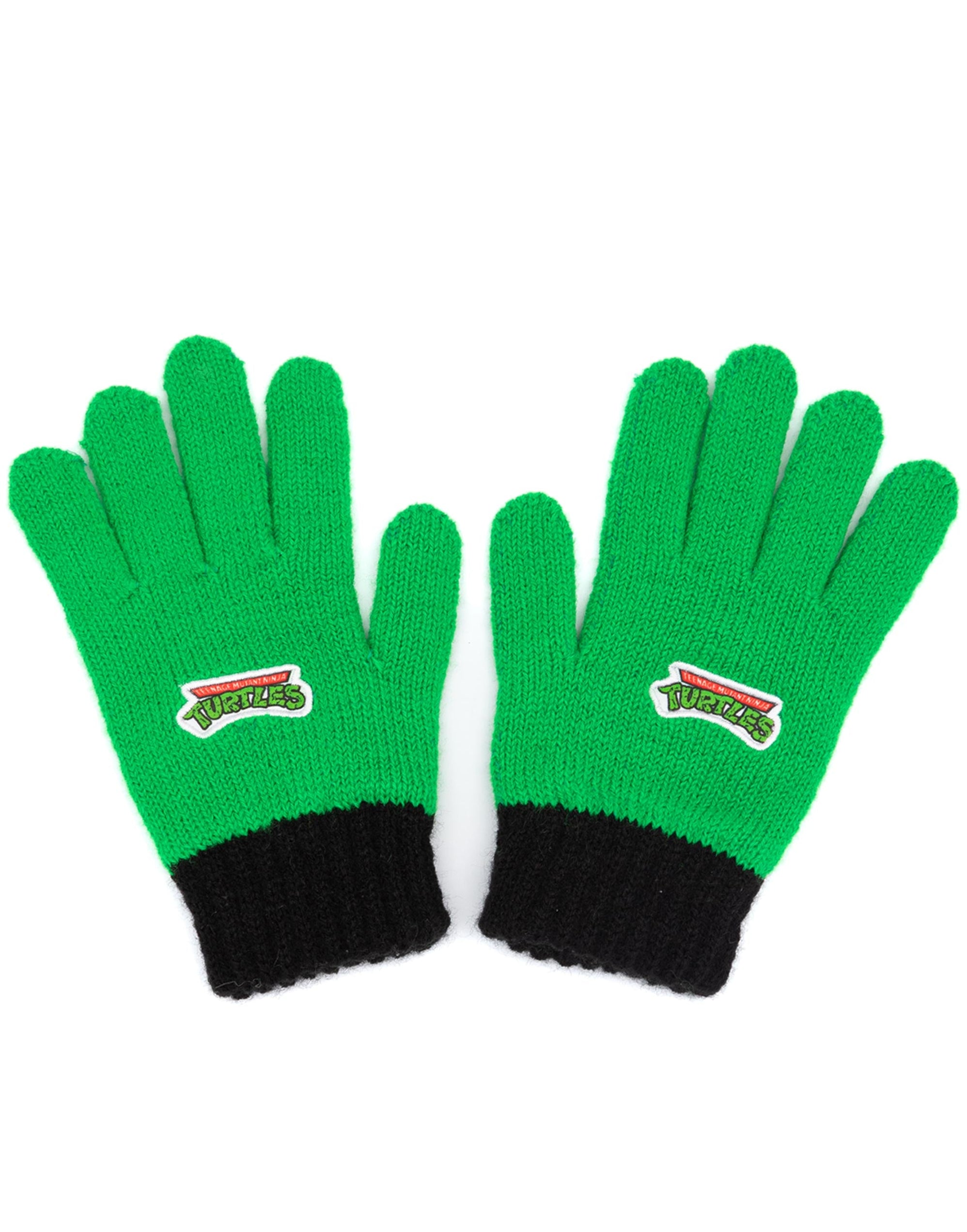 Teenage Mutant Ninja Turtle Kids Knitted Hat and Gloves Set — Vanilla ...