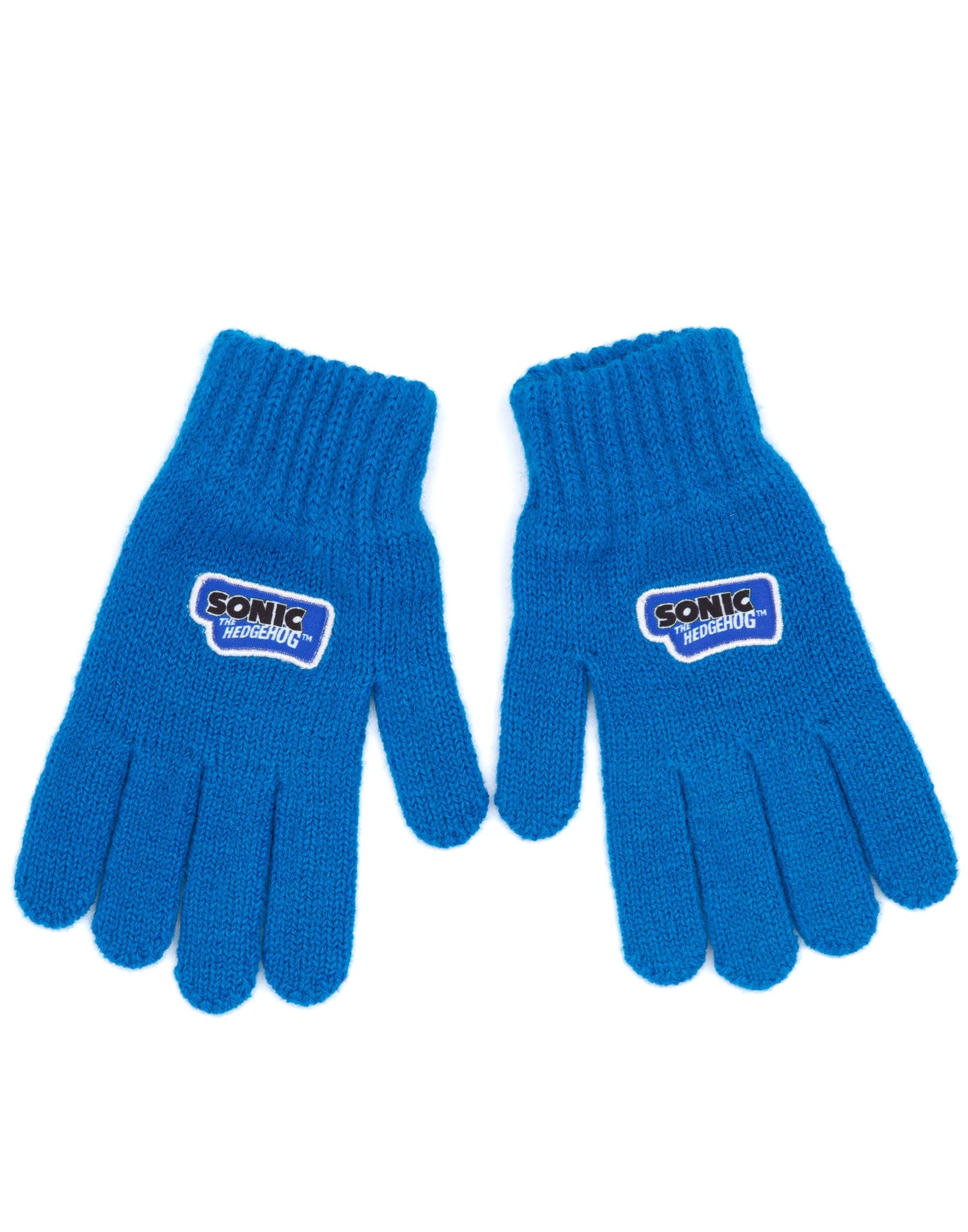 Sonic The Hedgehog Boys Knitted Hat and Glove Set — Vanilla Underground