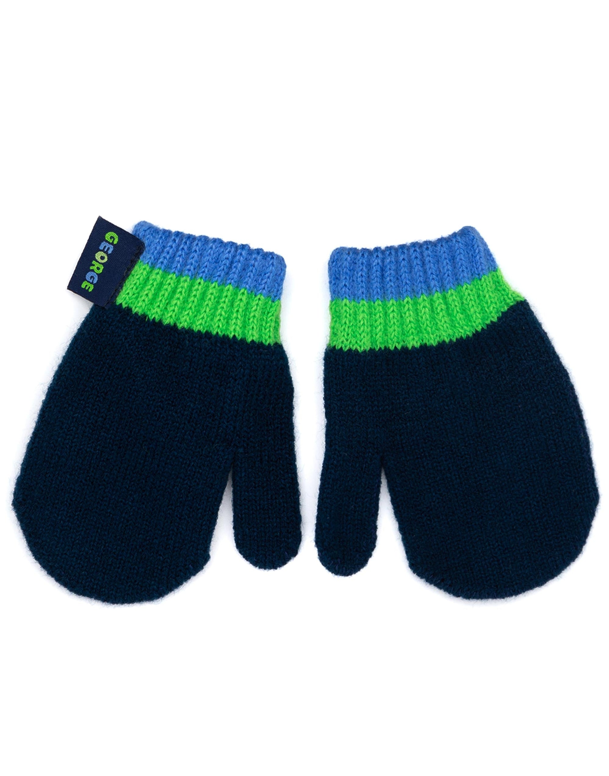 George Pig Peppa Pig Kids Hat and Gloves Mittens Set — Vanilla Underground