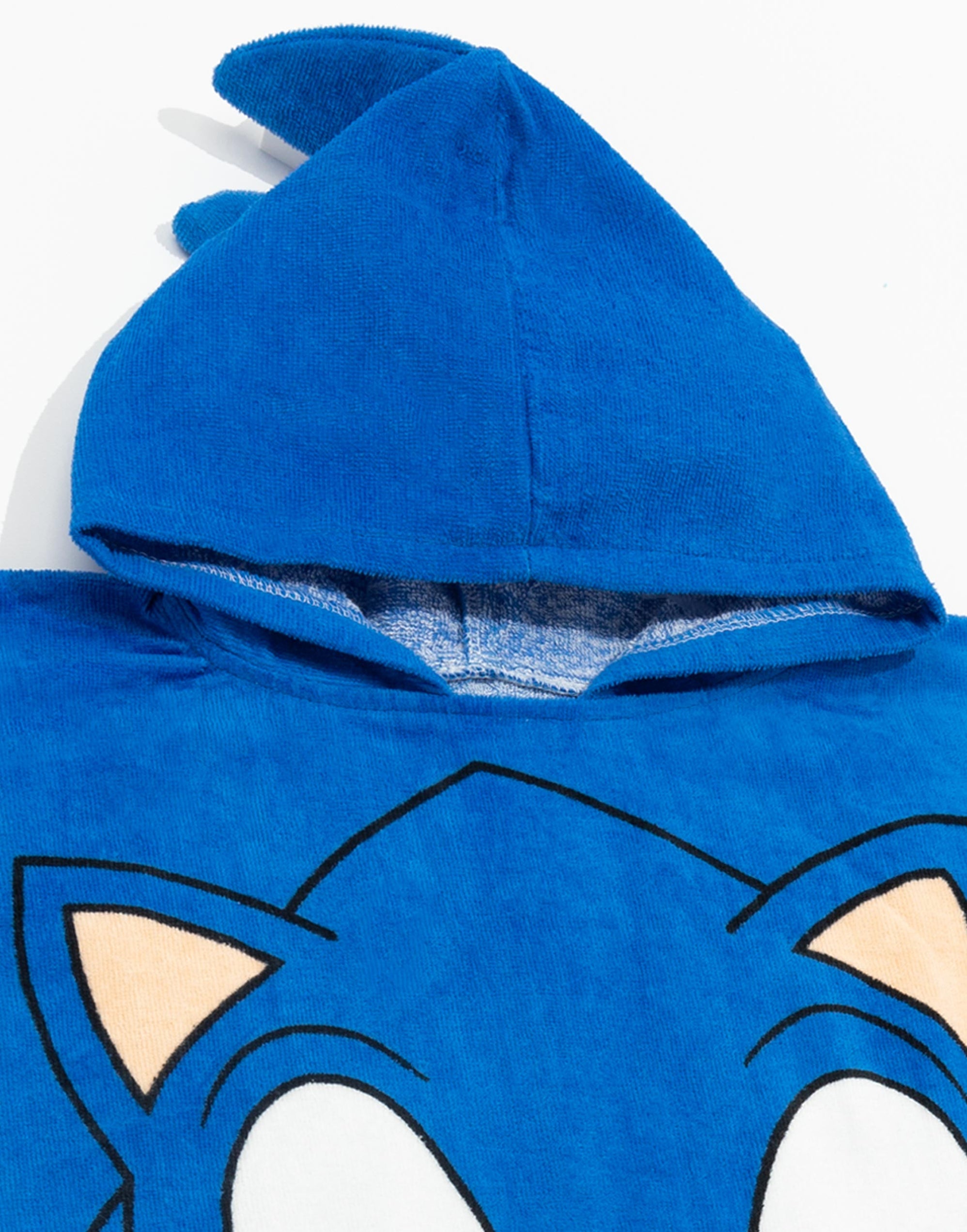 Sonic The Hedgehog Kids Towel Poncho — Vanilla Underground