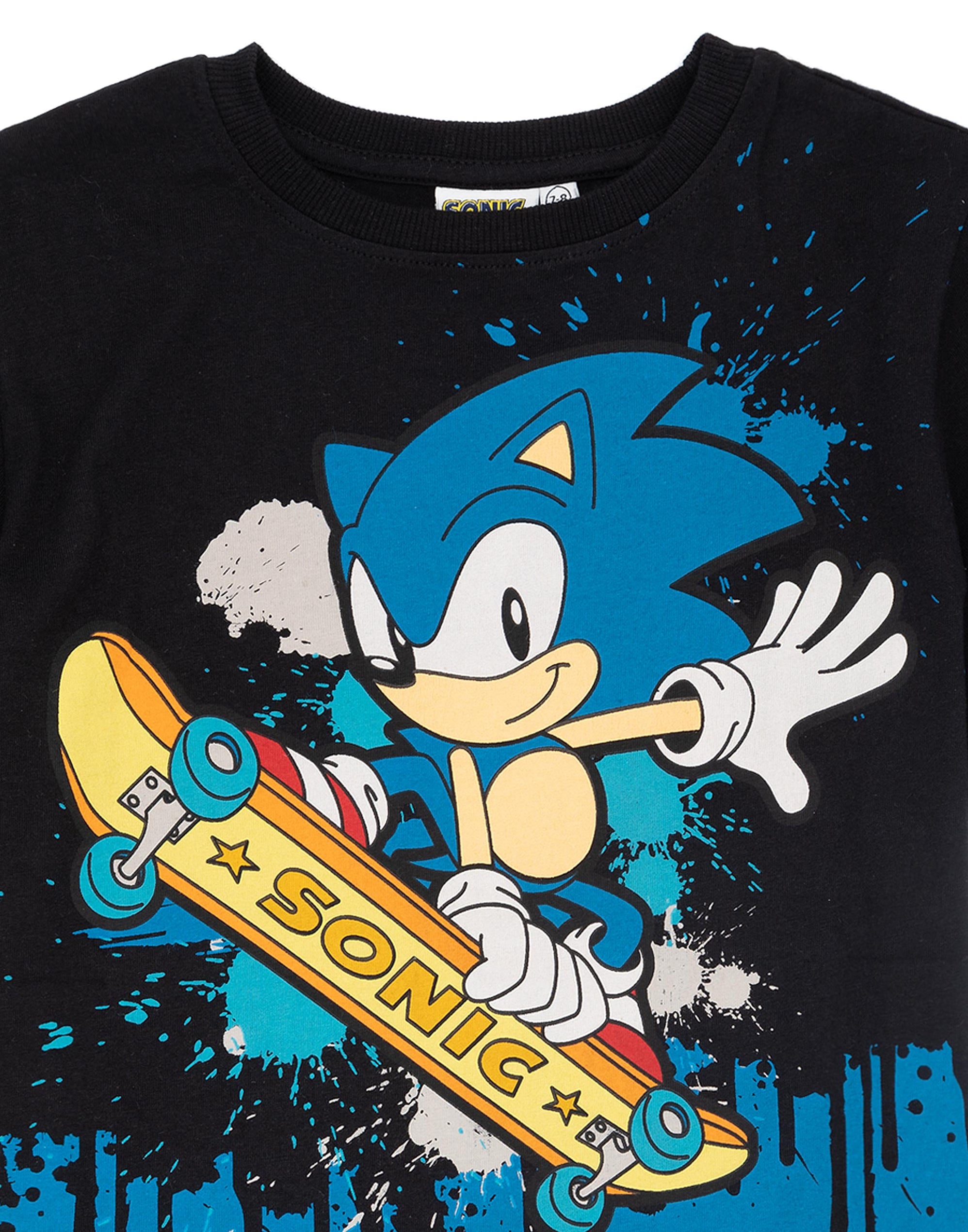 Sonic The Hedgehog Skater Kids T-Shirt — Vanilla Underground