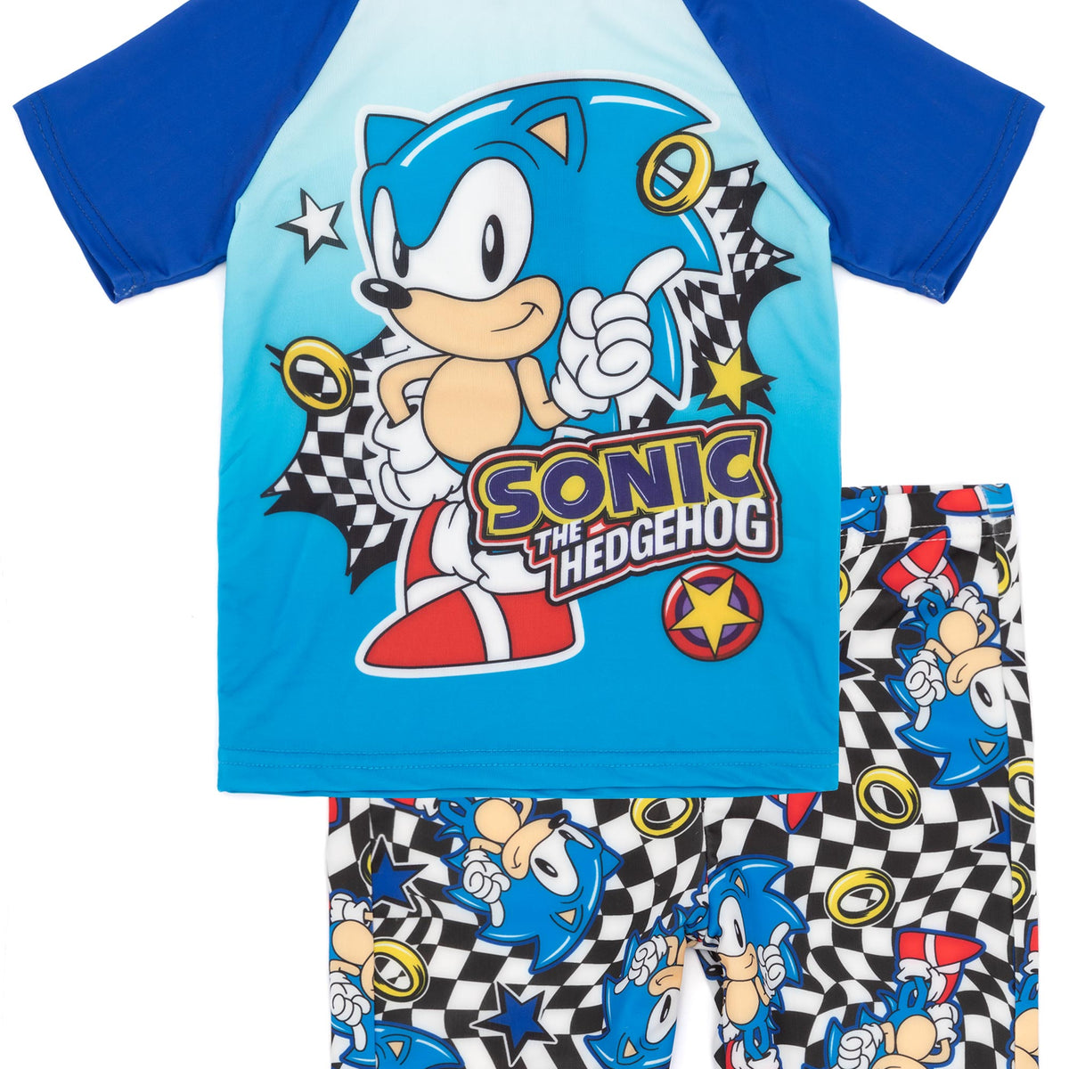 Sonic The Hedgehog Boys 2 Piece Swim Set — Vanilla Underground