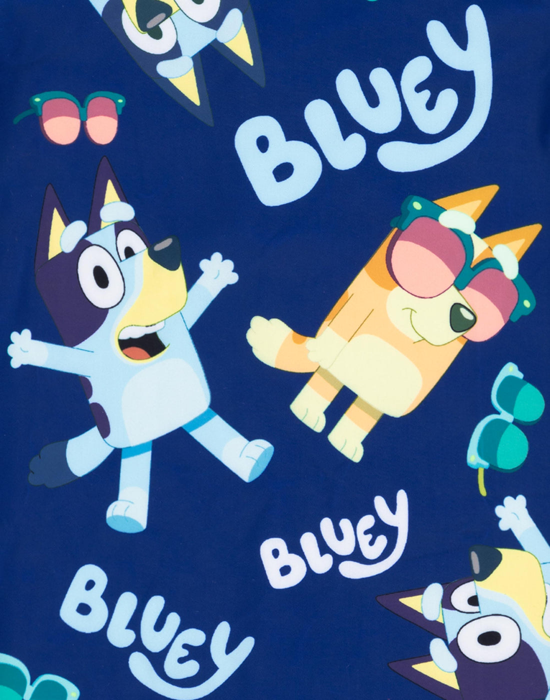 Bluey Boys Navy And Green Surf Swim Suit — Vanilla Underground