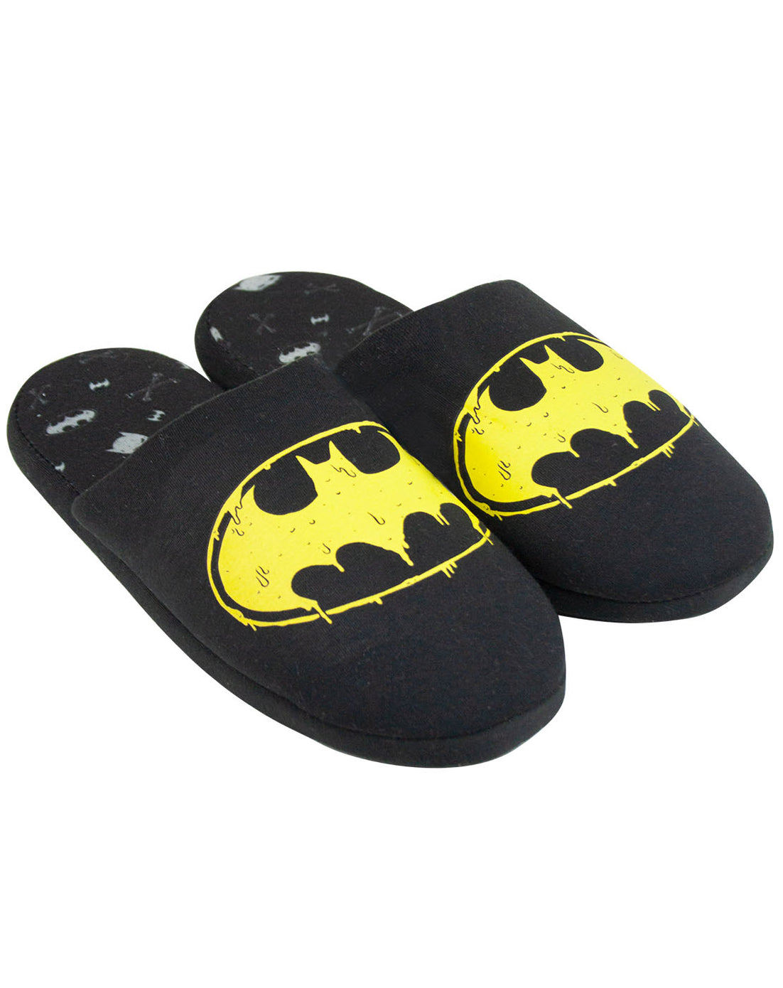 DC Comics Batman Logo Men's Slippers — Vanilla Underground