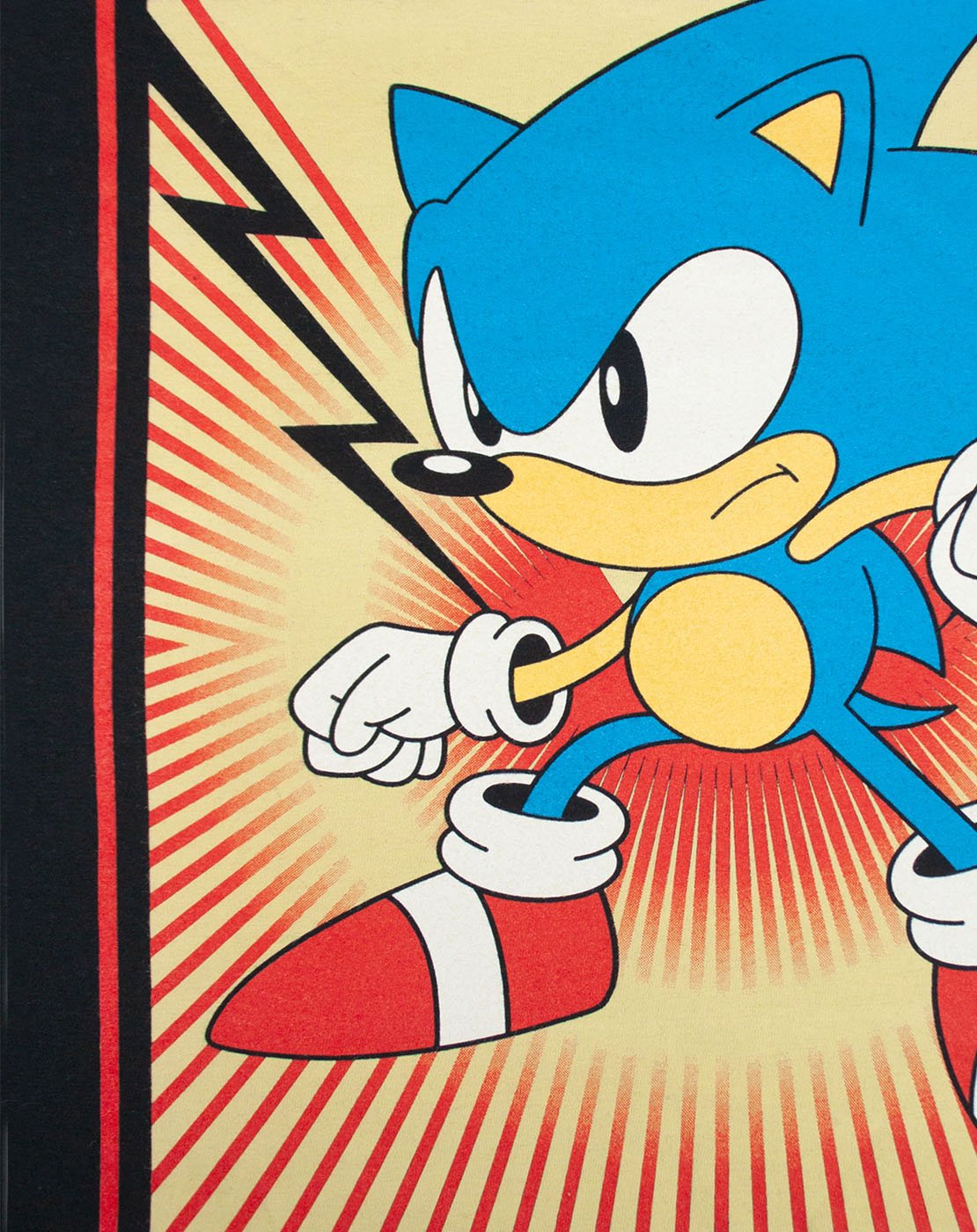 Sonic The HedgeHog Propaganda Poster Men's T-Shirt — Vanilla Underground