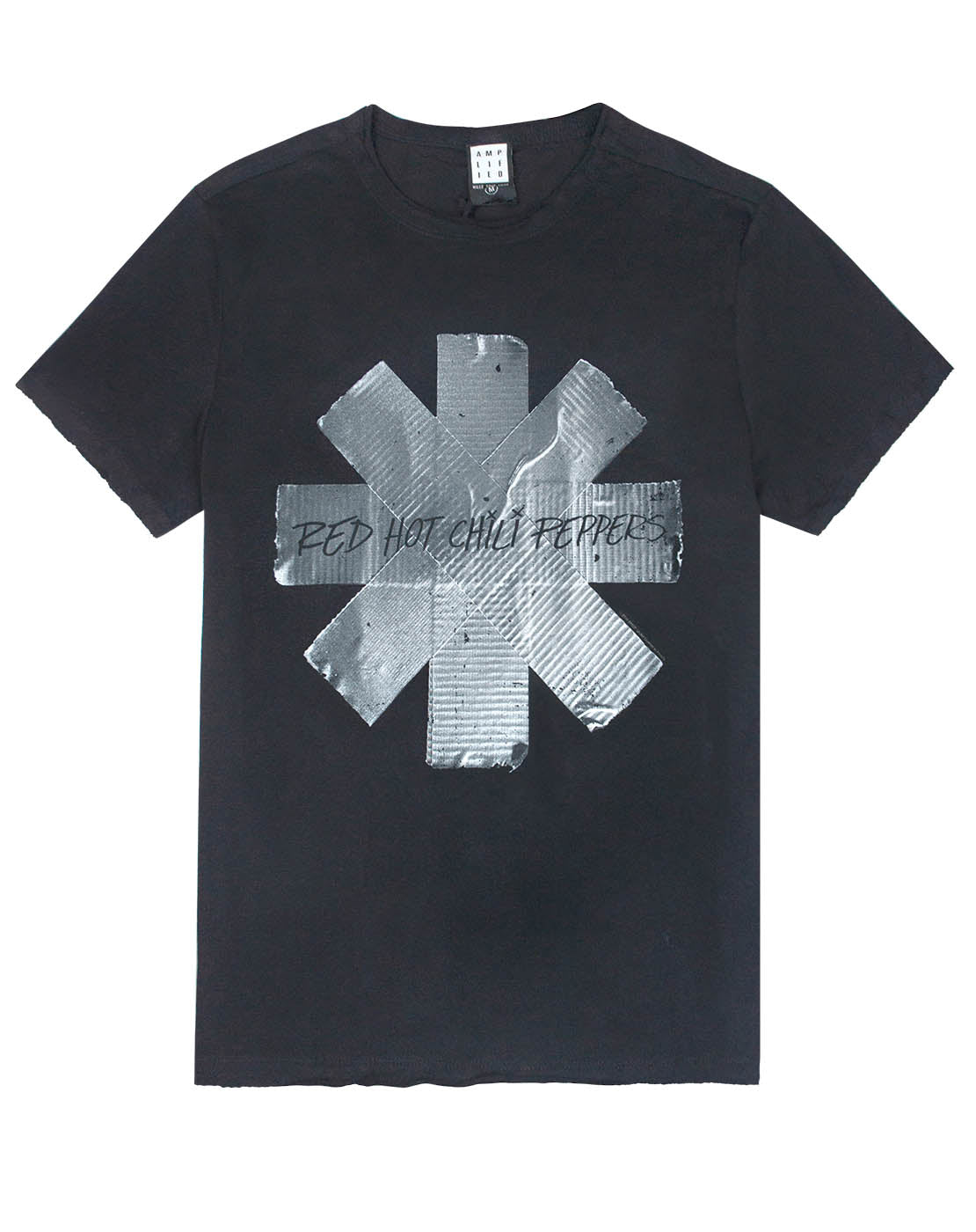 Amplified Red Hot Chilli Peppers Duct Tape Mens T-Shirt — Vanilla ...