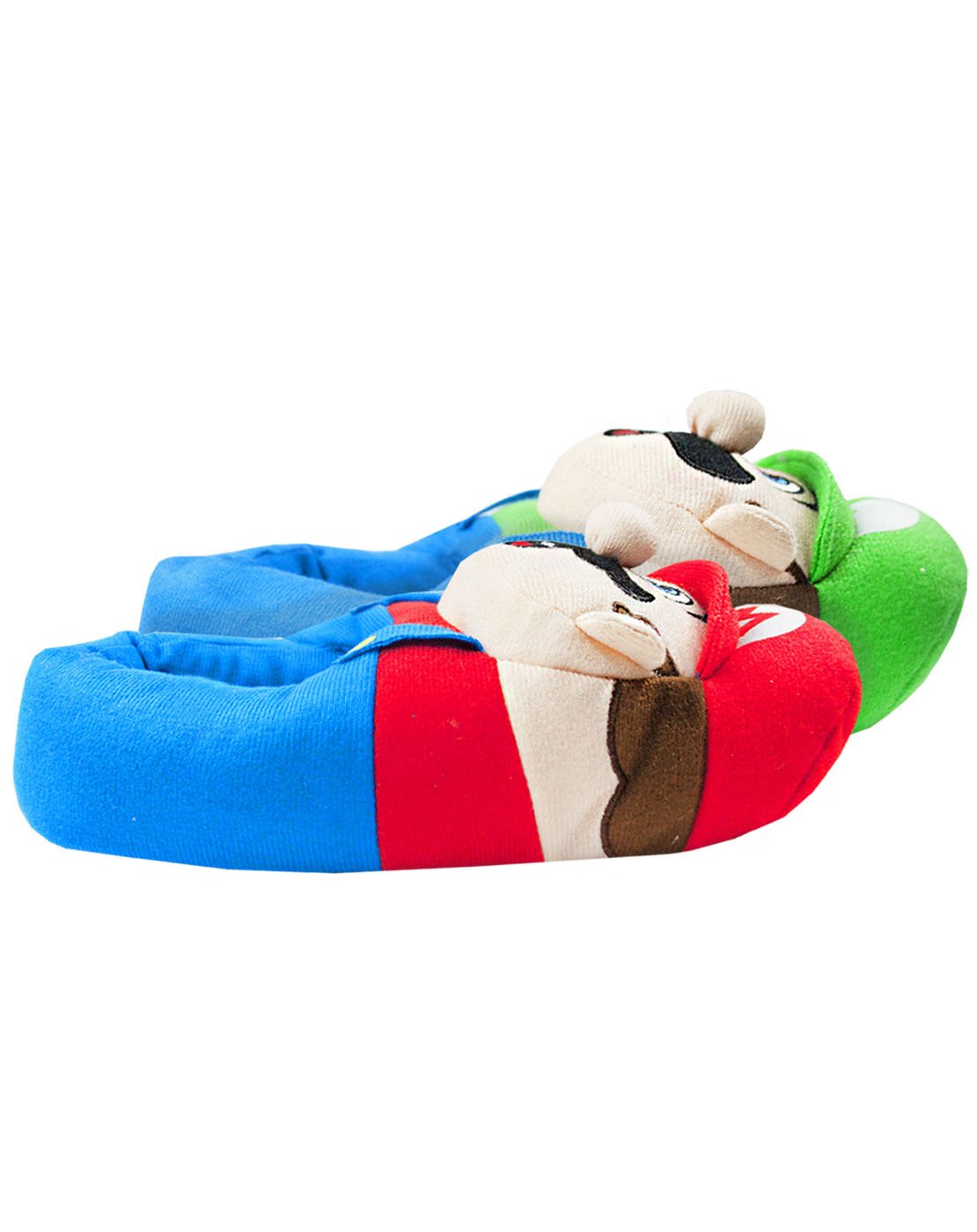 Nintendo Super Mario Bros Mario And Luigi Men's Novelty 3D Slippers ...