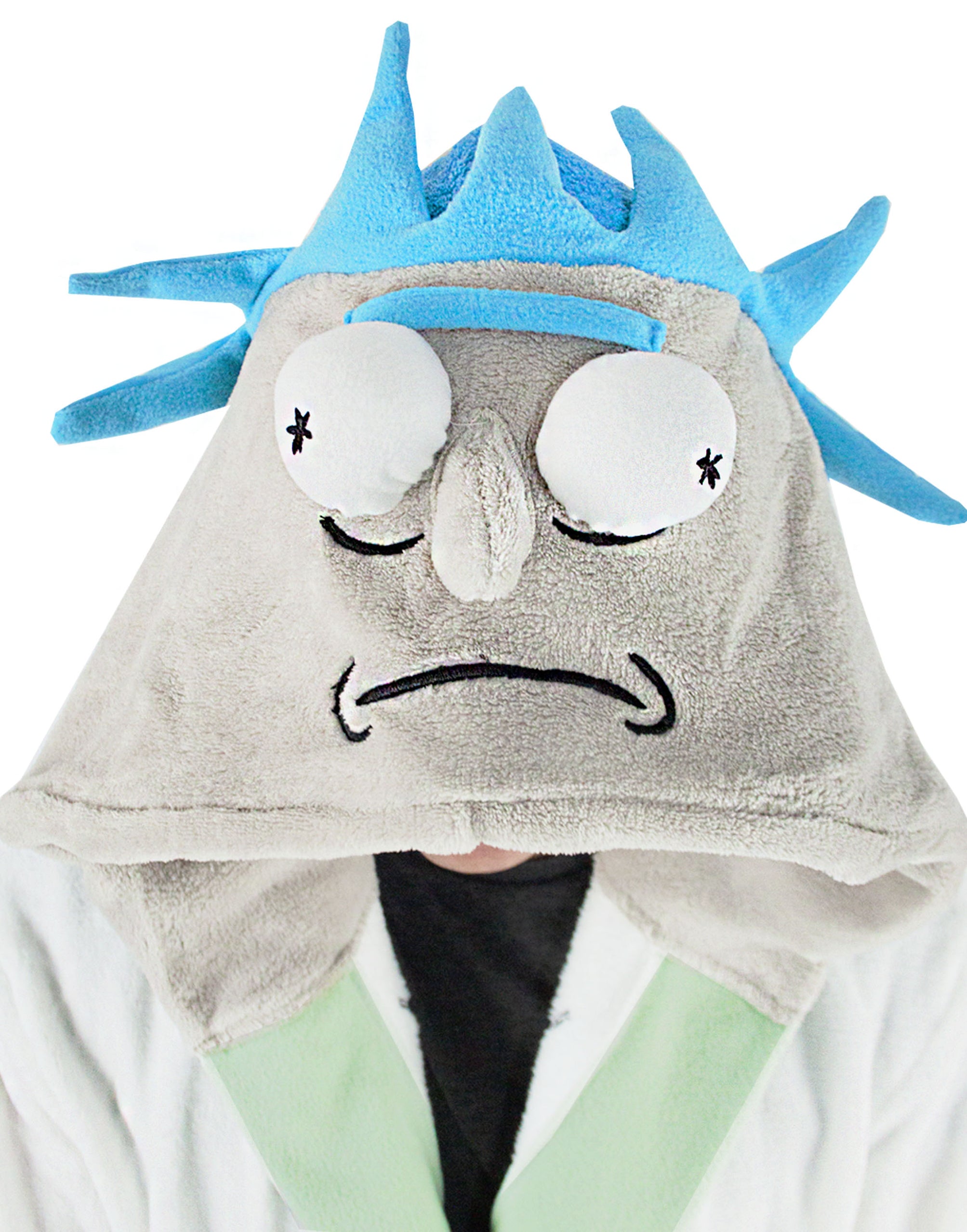 Rick and Morty Rick Sanchez Scientist Dressing Gown Men's/Women's Bath ...