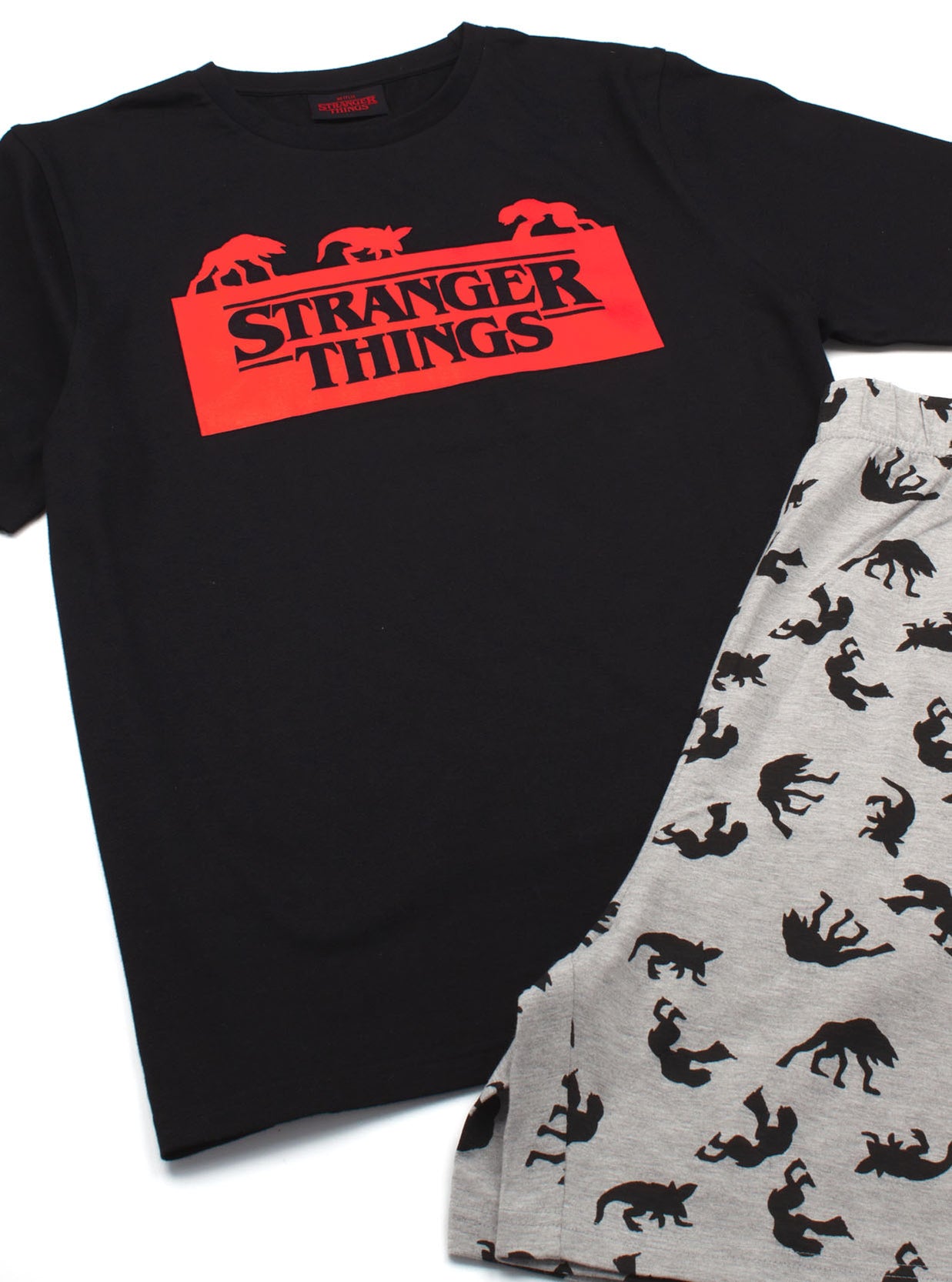 Stranger Things Pyjamas Mens Short OR Long Leg Options PJs Large ...