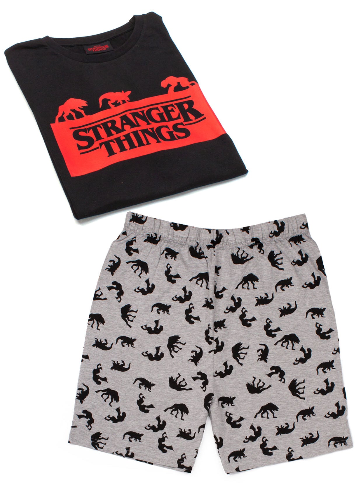 Stranger Things Pyjamas Mens Short OR Long Leg Options PJs Large ...