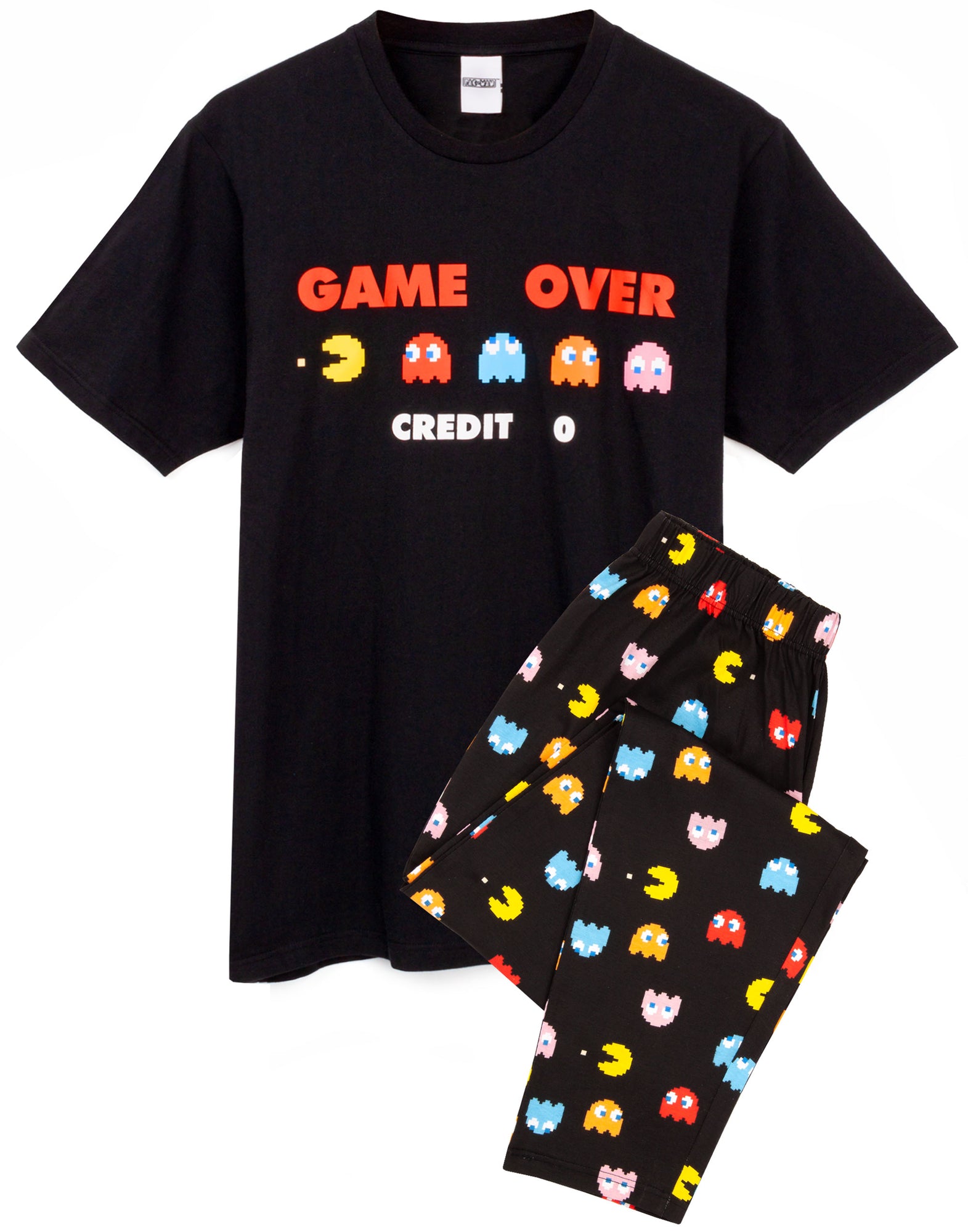 Pac-Man Game Over Men's Pyjama Set — Vanilla Underground