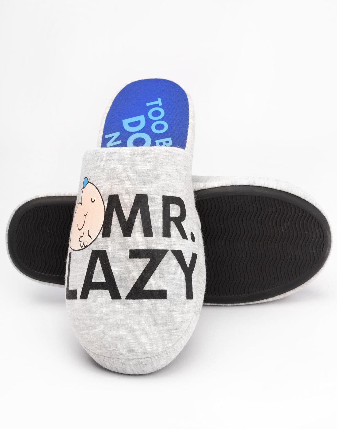 Mr. Men Mr Lazy Slippers For Men — Vanilla Underground