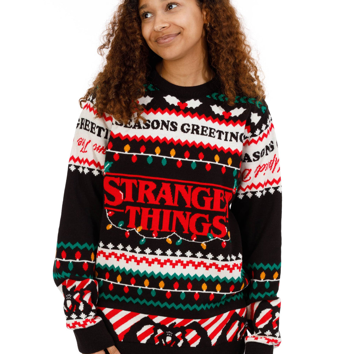 Stranger Things Unisex Adults Christmas Jumper — Vanilla Underground