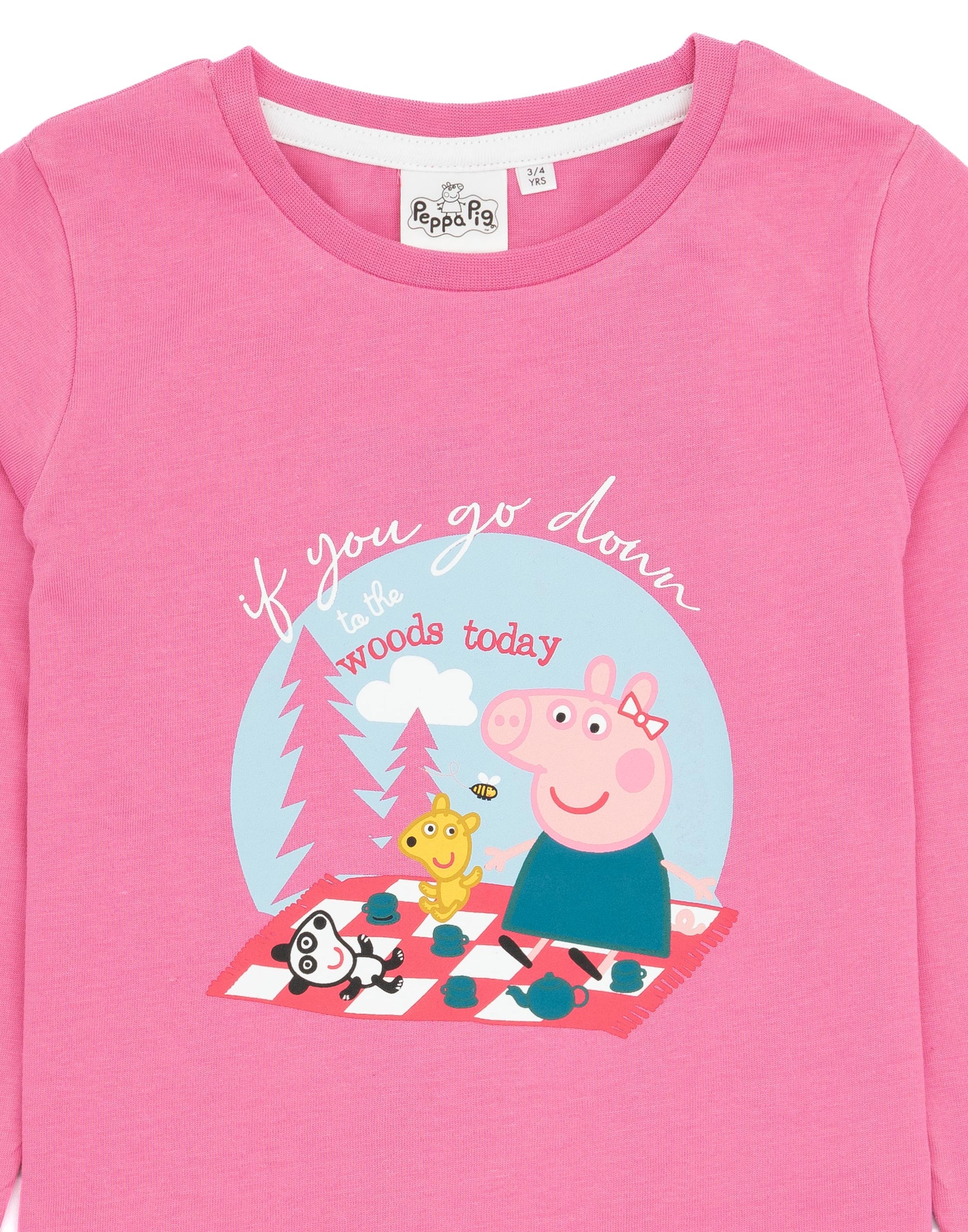 Peppa Pig Long Sleeve Girls T-Shirt — Vanilla Underground