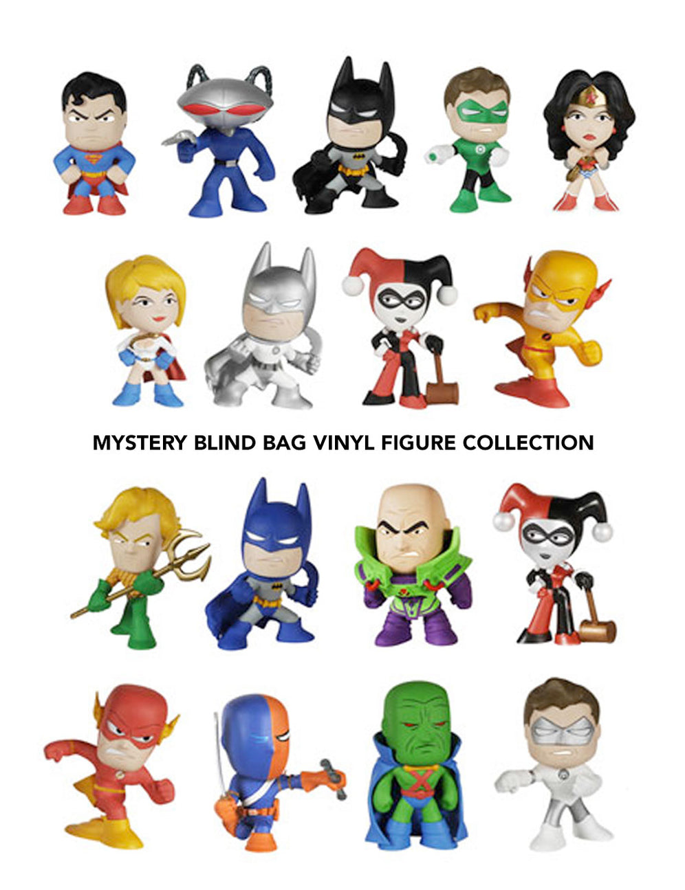 Funko DC Comics Mystery Minis Collectible Vinyl Figures — Vanilla ...