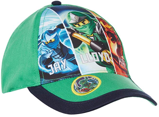 Lego Ninjago Ninja Panels Green Kids Baseball Cap — Vanilla Underground