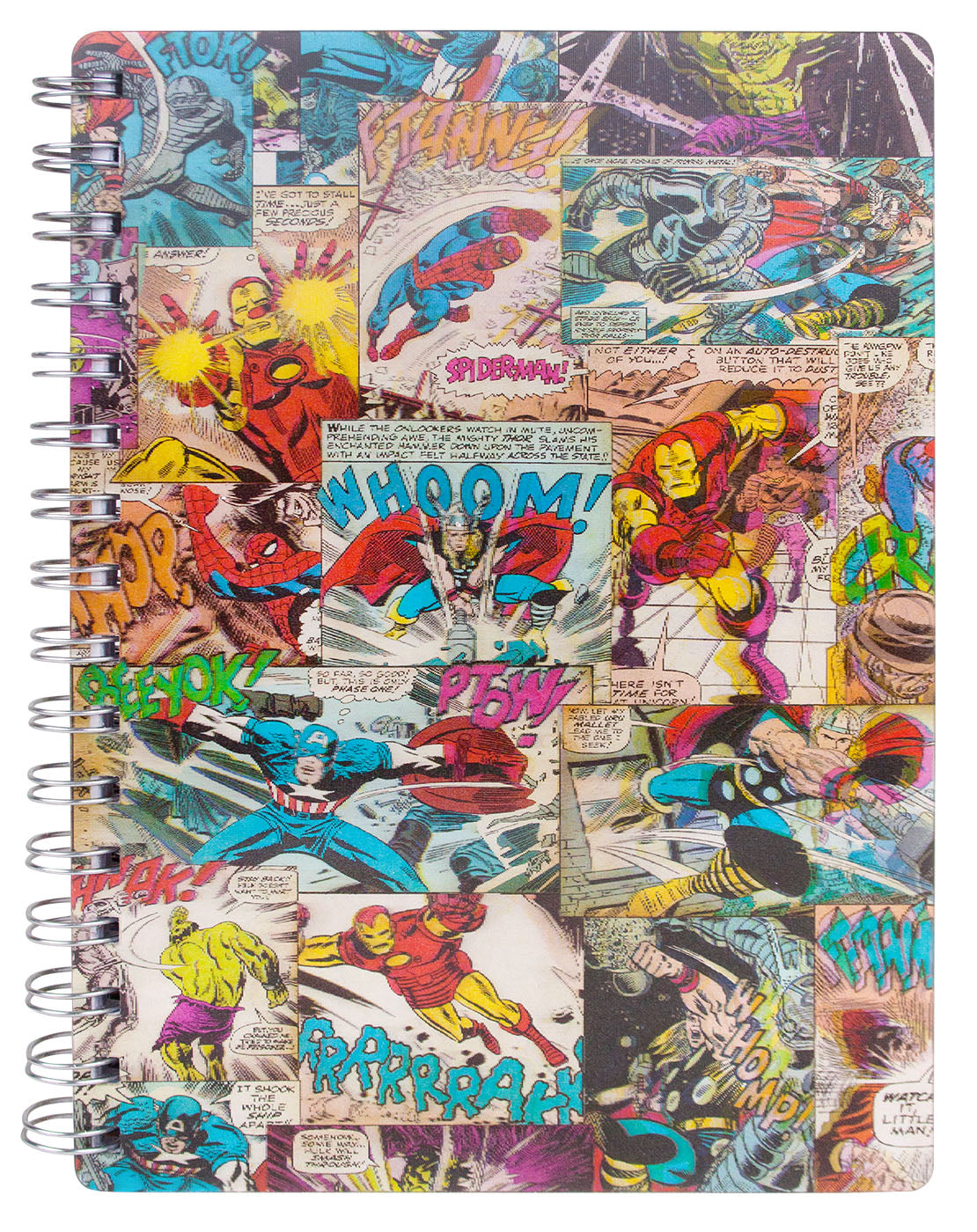 Marvel Comics A5 Lenticular Notebook — Vanilla Underground