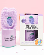 Little Miss Naughty Ladies & Teens Mug & Fluffy Sock Set — Vanilla Underground