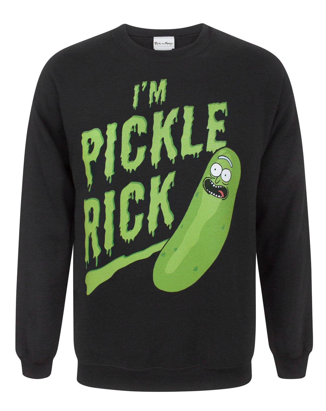 Rick And Morty Pickle Rick Men's Sweater — Vanilla Underground