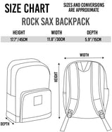 Rock Sax My Chemical Romance MCR Killjoy Classic Backpack — Vanilla ...