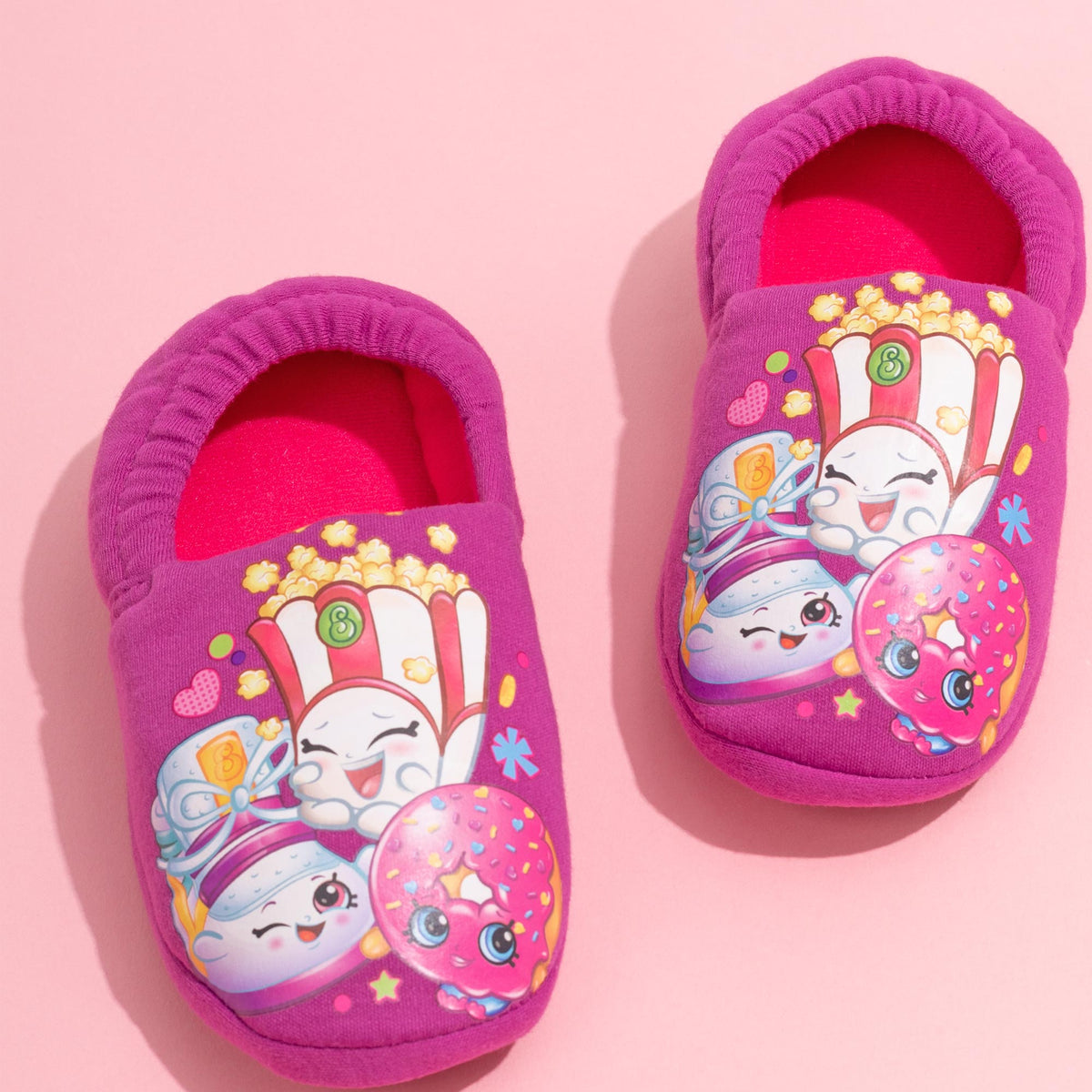 Shopkins Girl's Slippers - Pink — Vanilla Underground