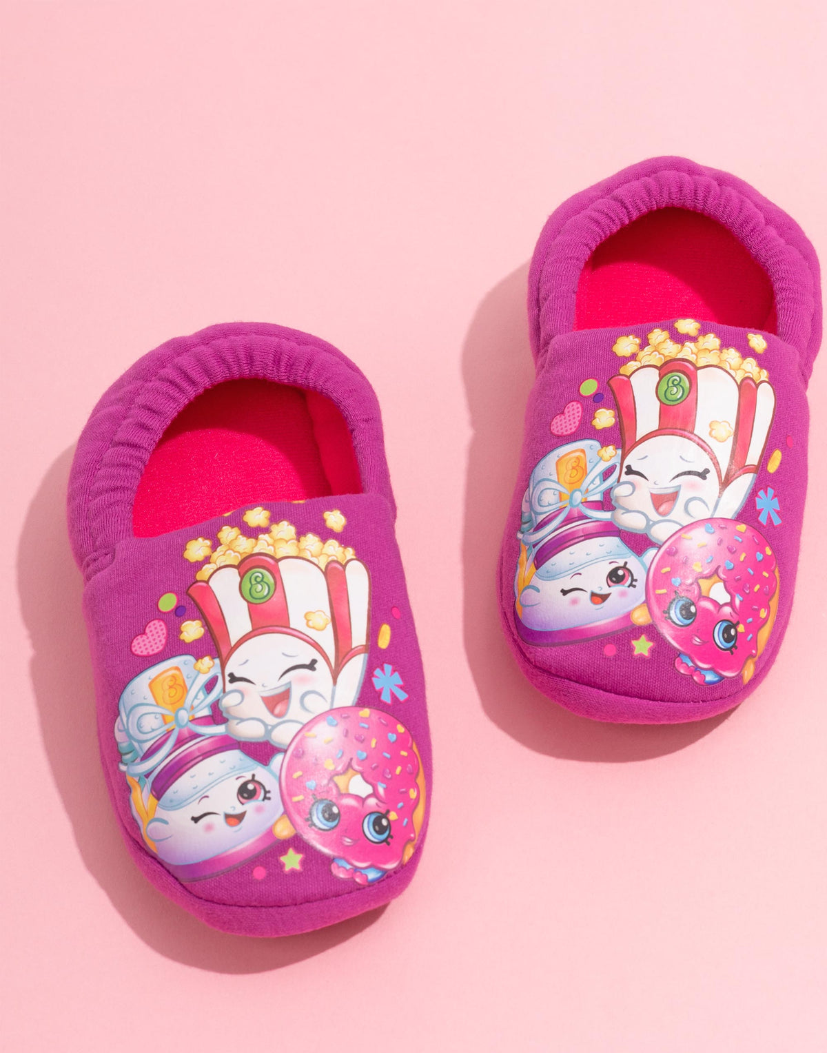 Shopkins Girl's Slippers - Pink — Vanilla Underground