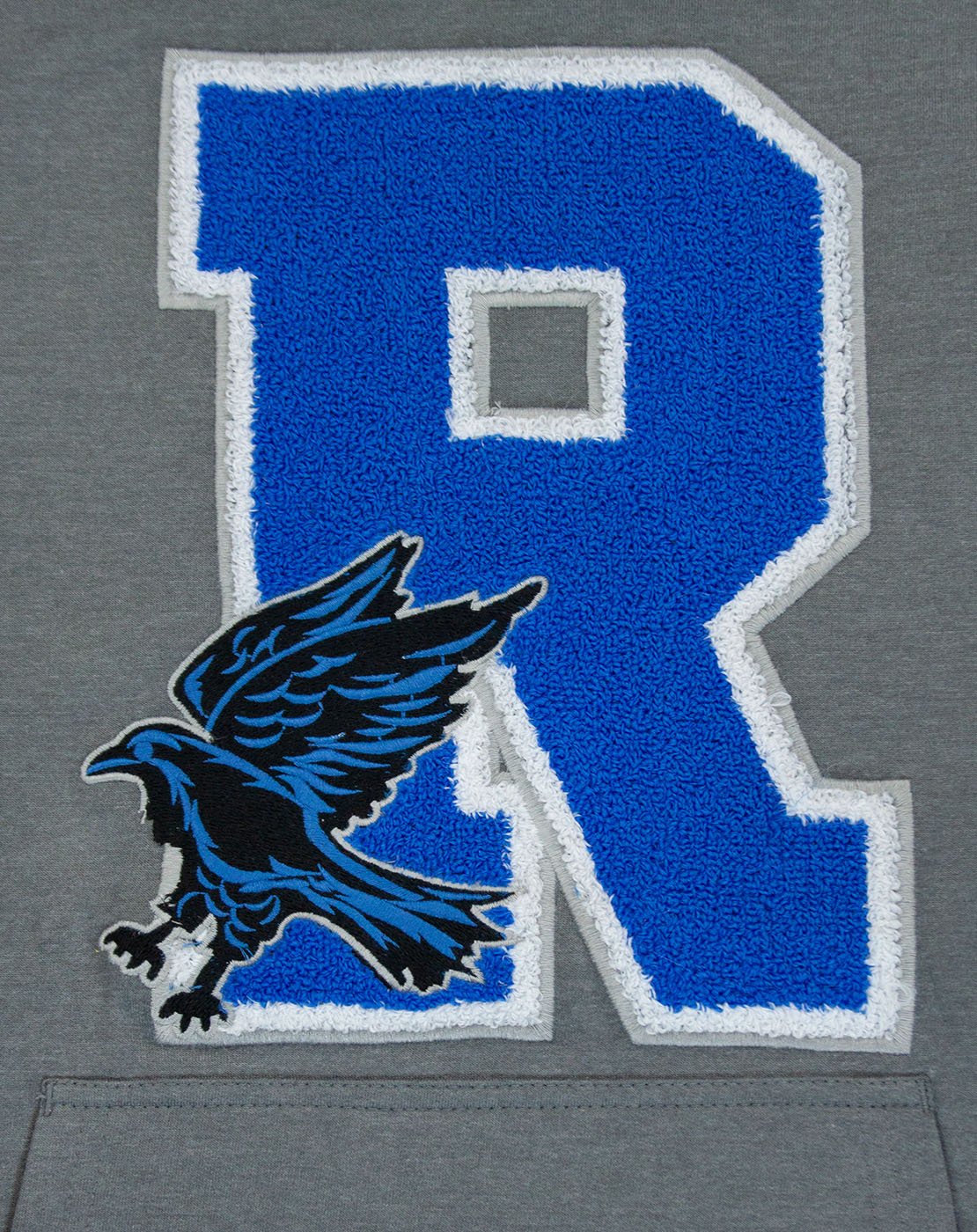 Harry Potter Hogwarts Ravenclaw R Patch Logo Premium Hoody/Hoodie ...
