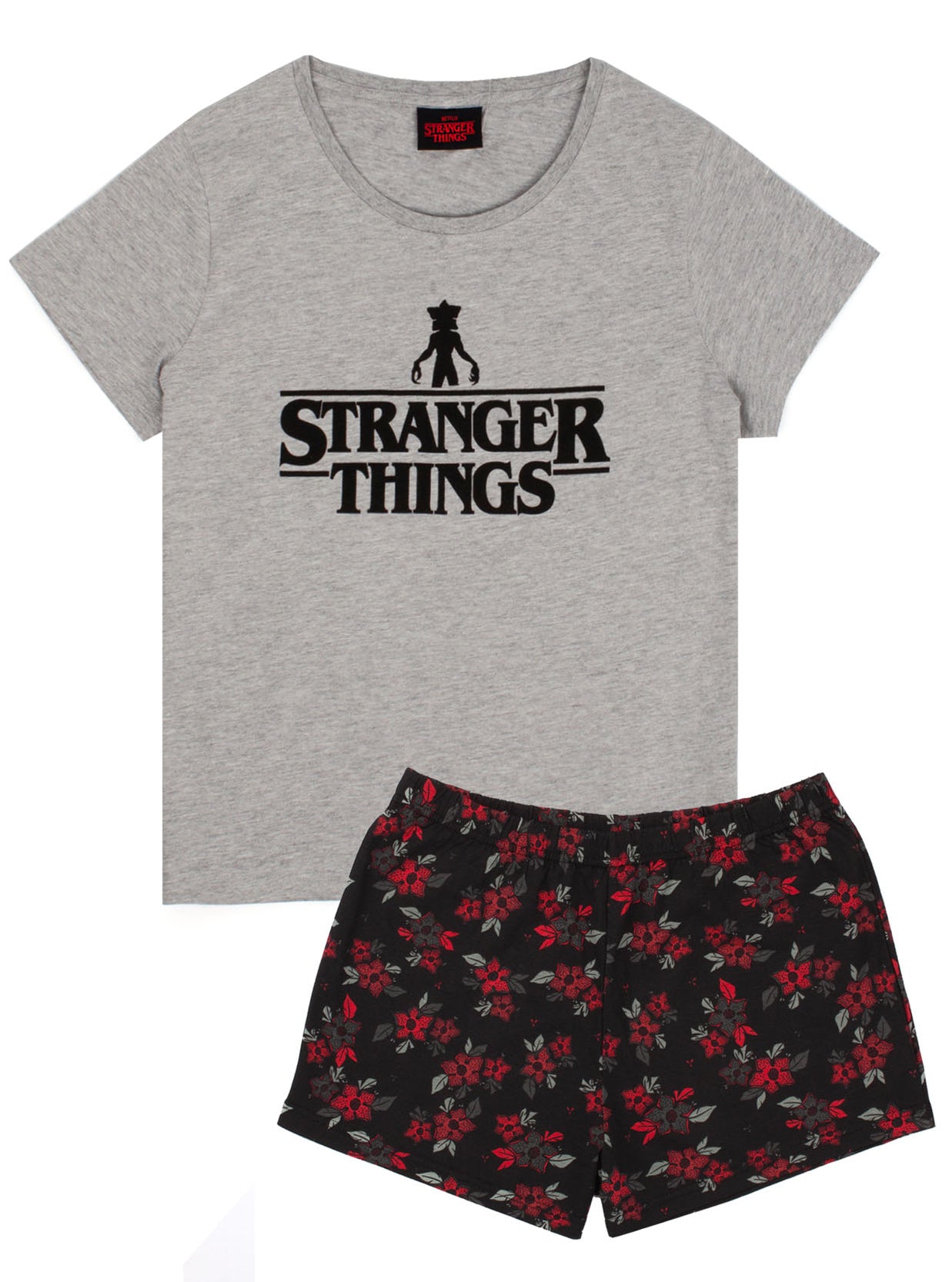Stranger Things Pyjamas Womens Short OR Long Leg Options PJs — Vanilla ...