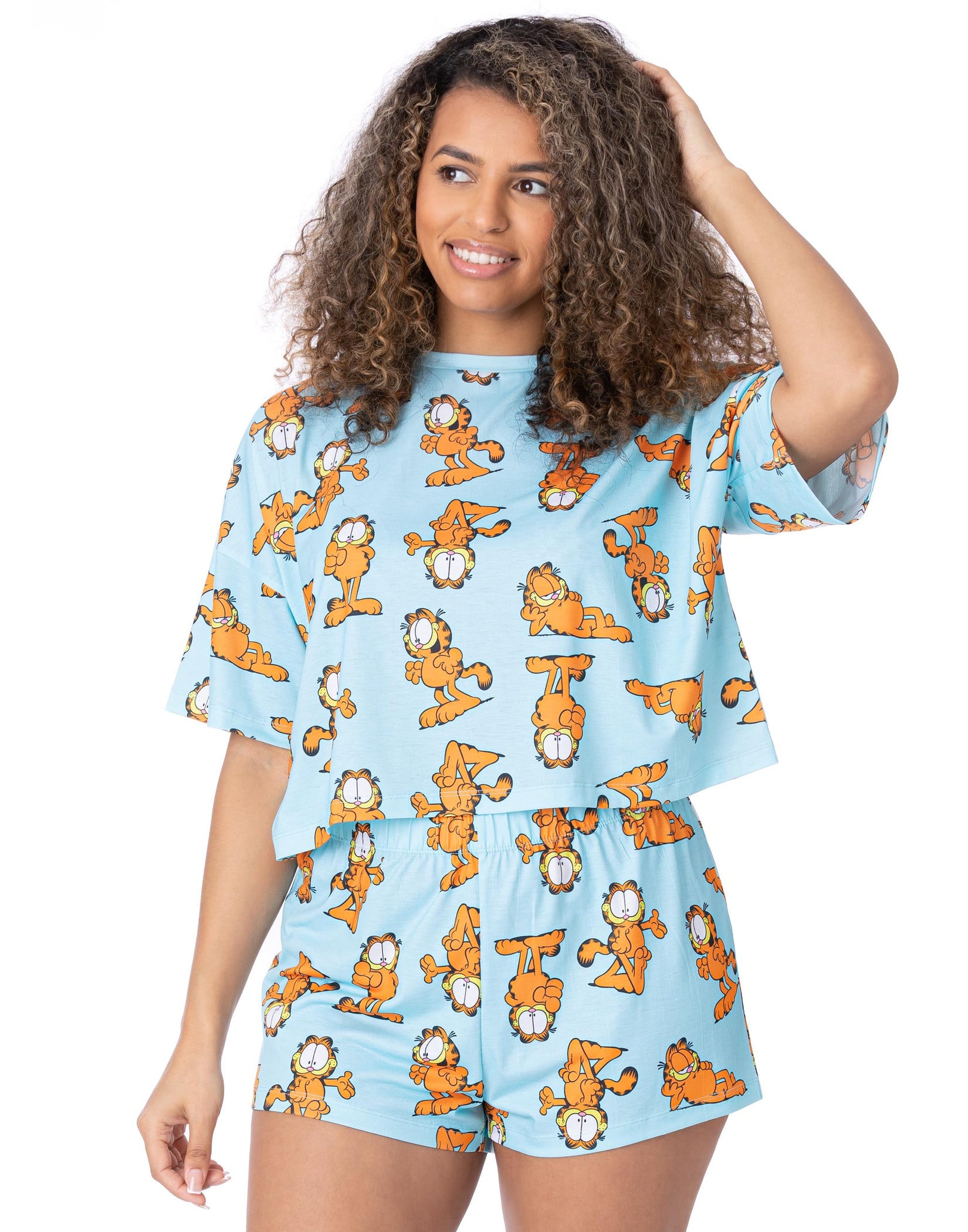 Garfield Womens Short Pyjamas — Vanilla Underground