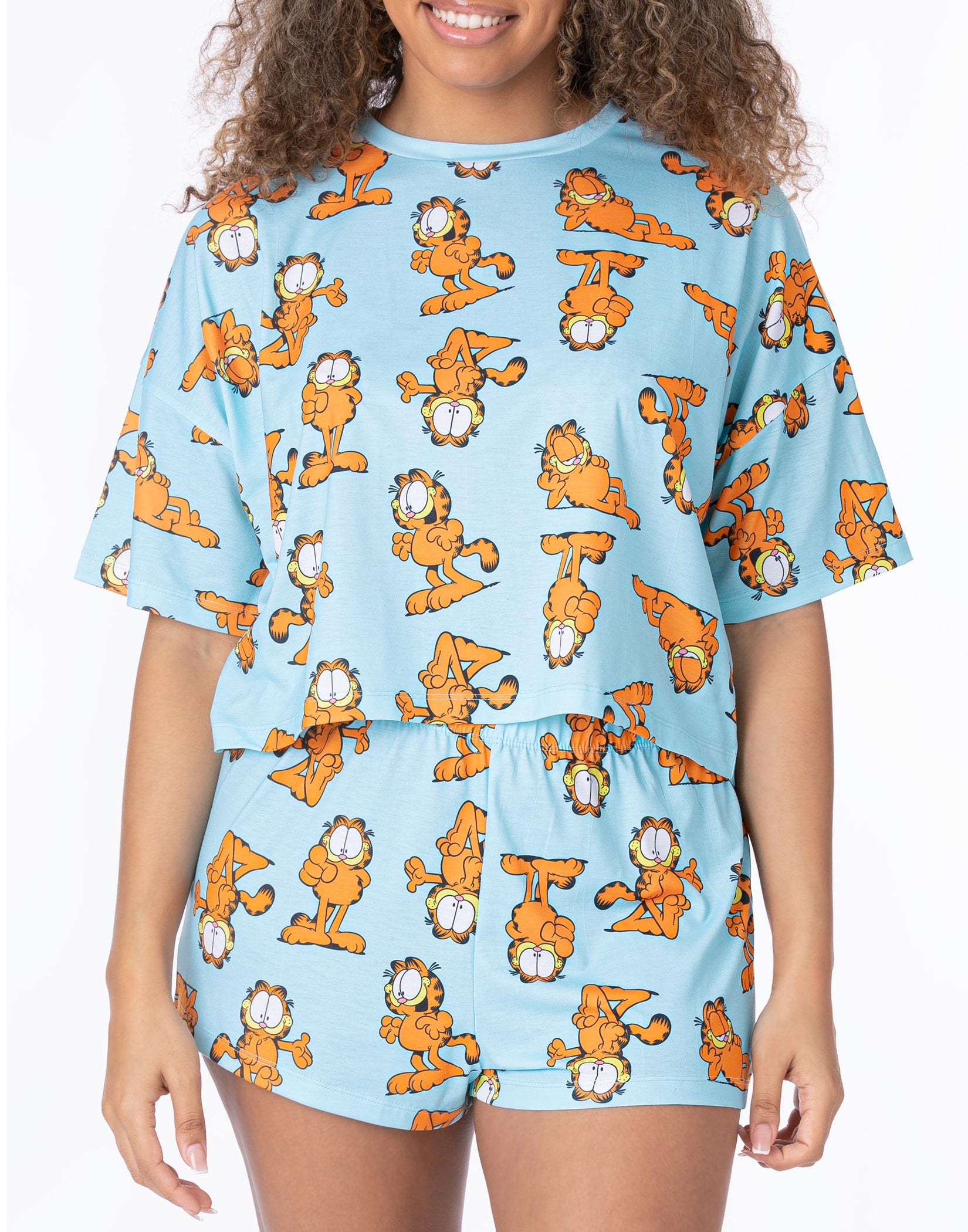 Garfield Womens Short Pyjamas — Vanilla Underground
